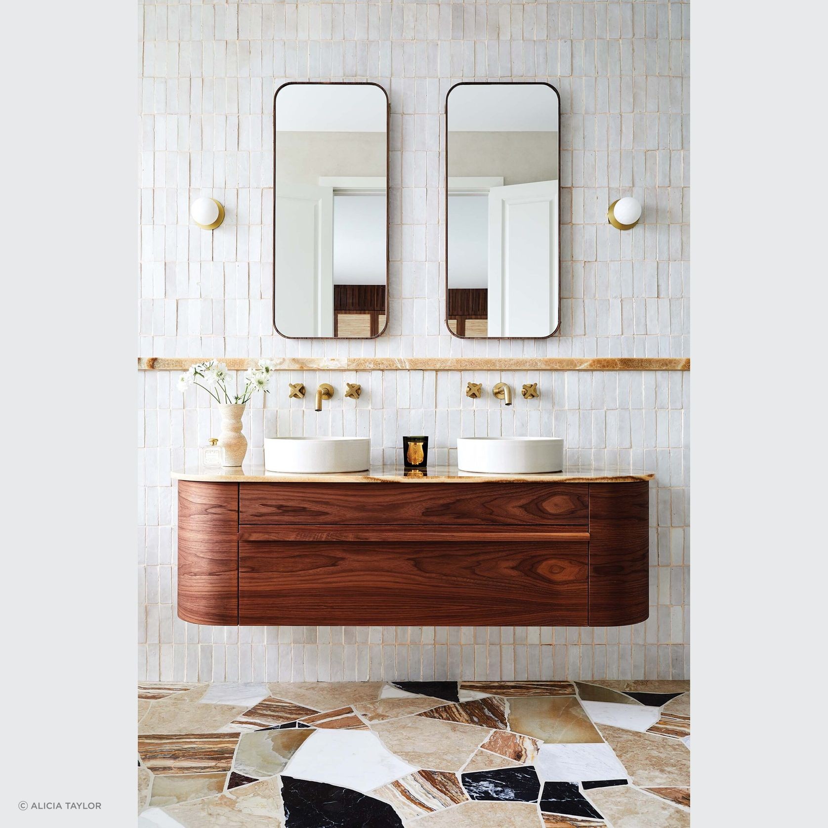Moroccan Bejmat - Lily White | ArchiPro AU