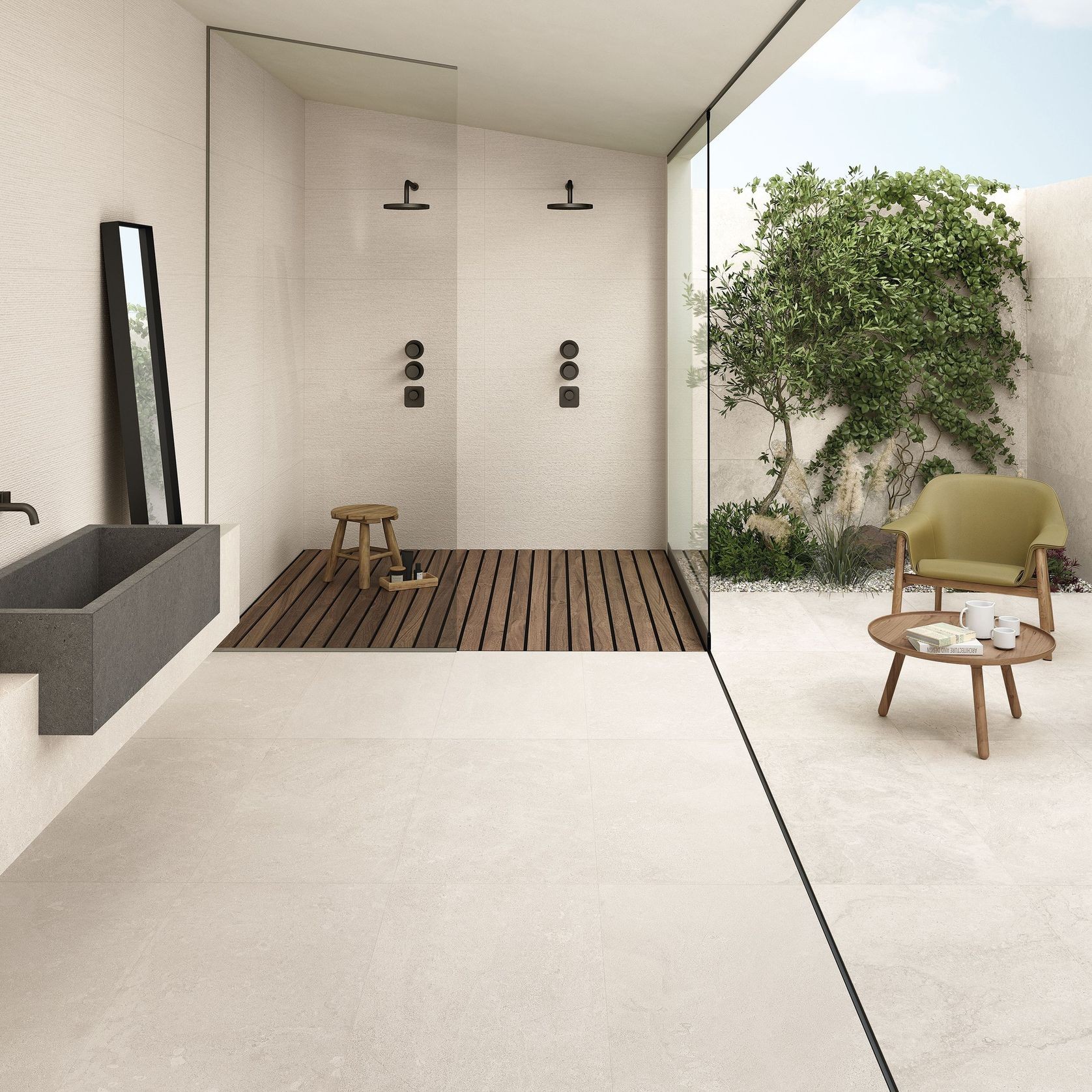 Mapierre Ligne feature wall tile | ArchiPro AU