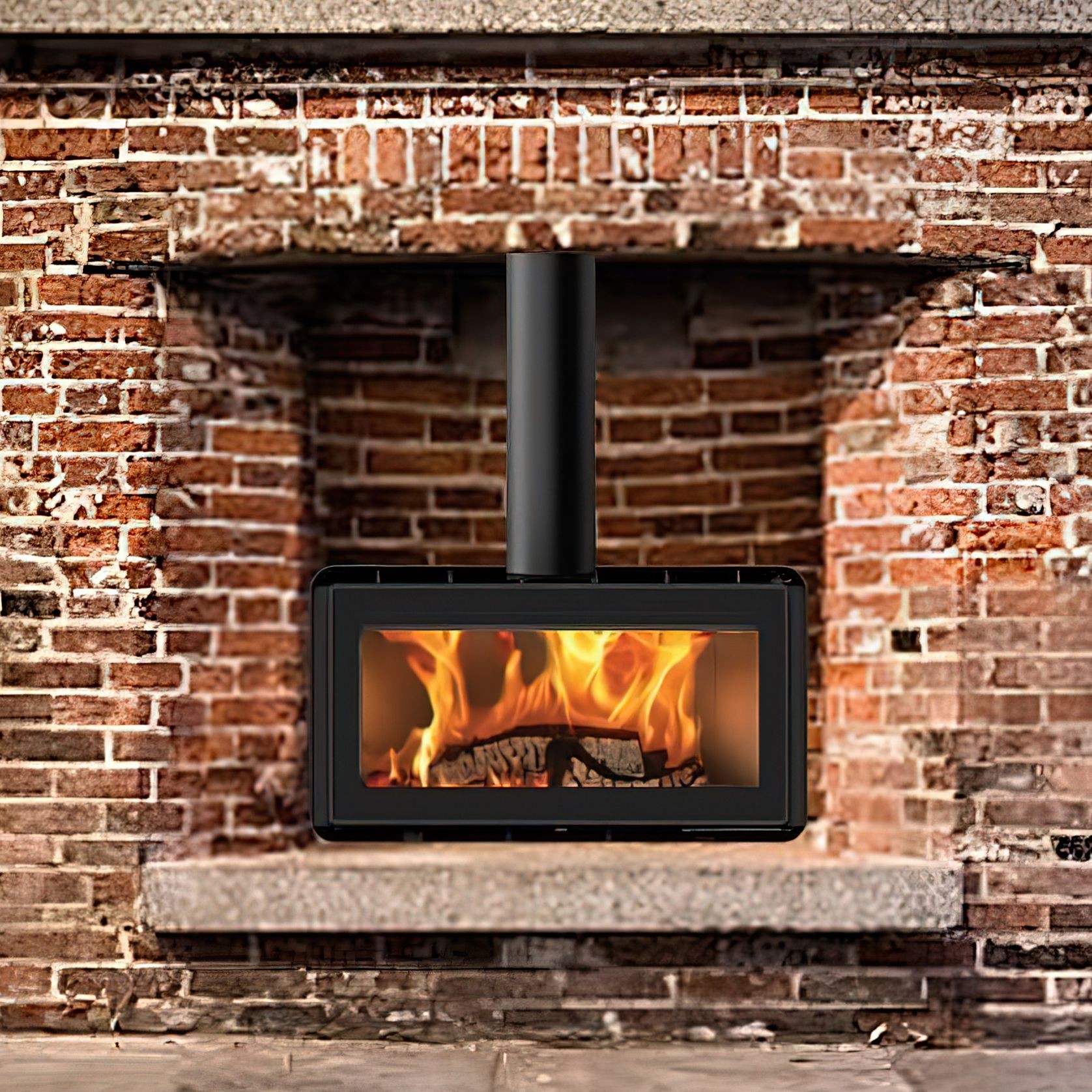 ADF Hayra 85VB Freestanding Body Fireplace | ArchiPro AU