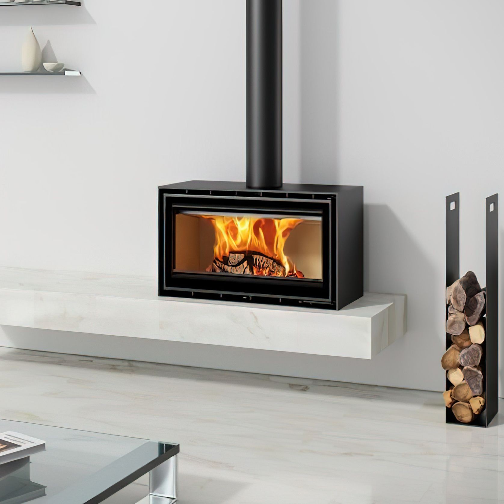 ADF Linea 85 B Freestanding Fireplace | ArchiPro AU