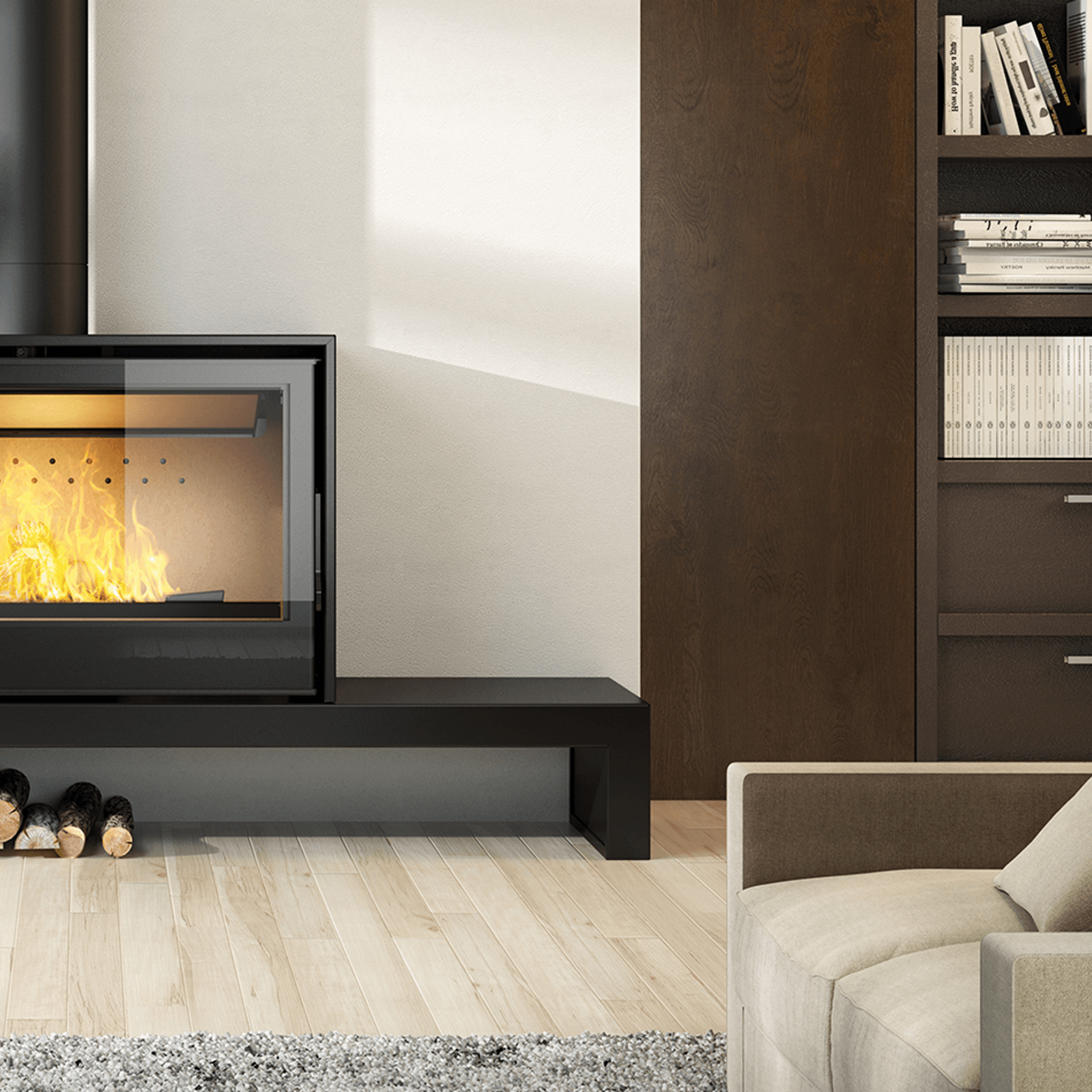 Axis I1000FS Single Sided Fireplace | ArchiPro AU