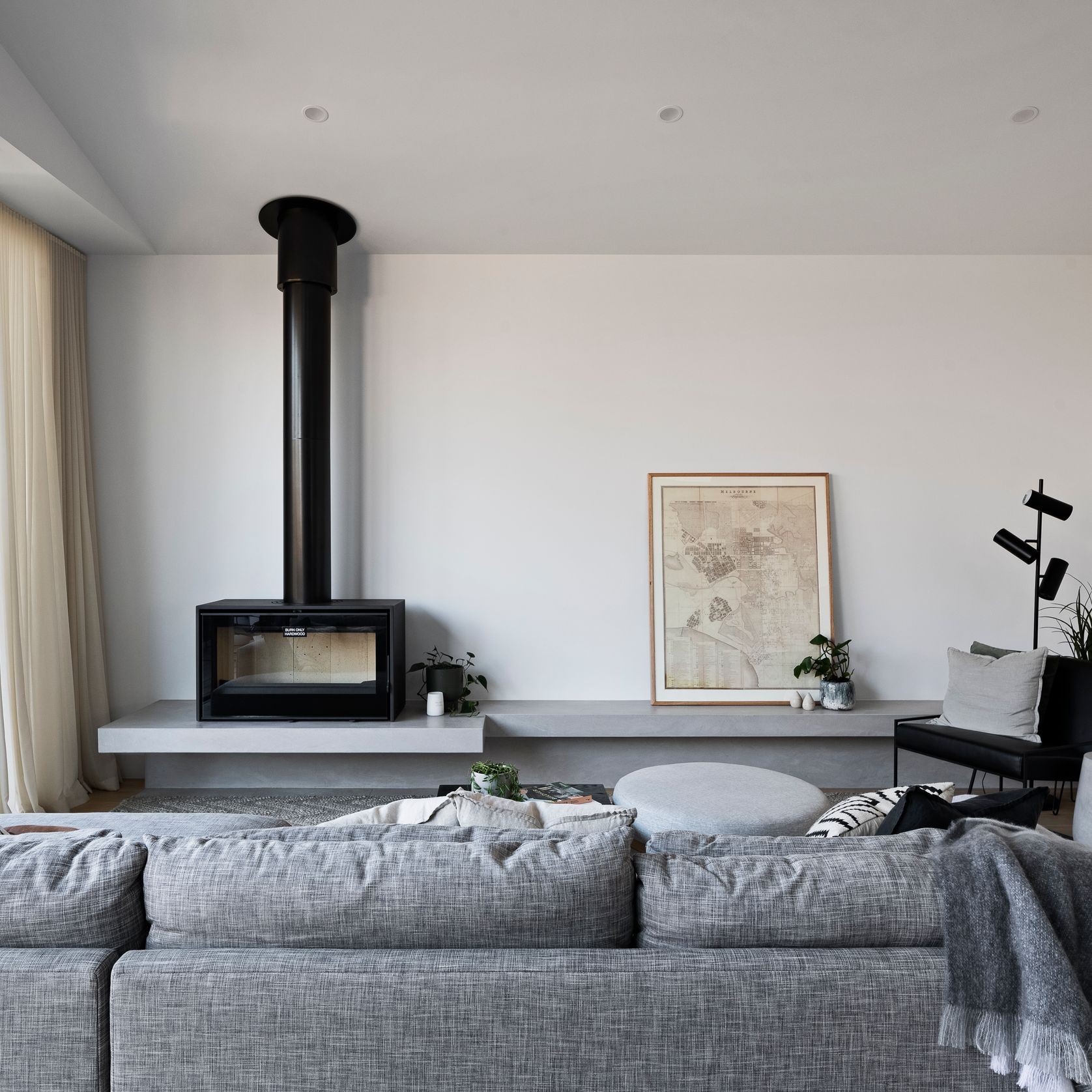 Axis I1000FS Single Sided Fireplace | ArchiPro AU