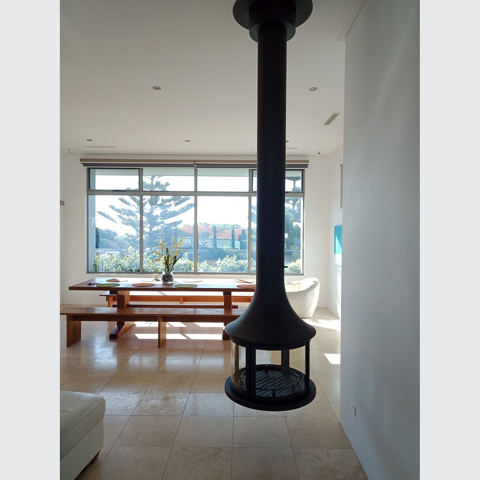 JC Bordelet Lea 998 - Suspended Wood Fireplace | ArchiPro AU