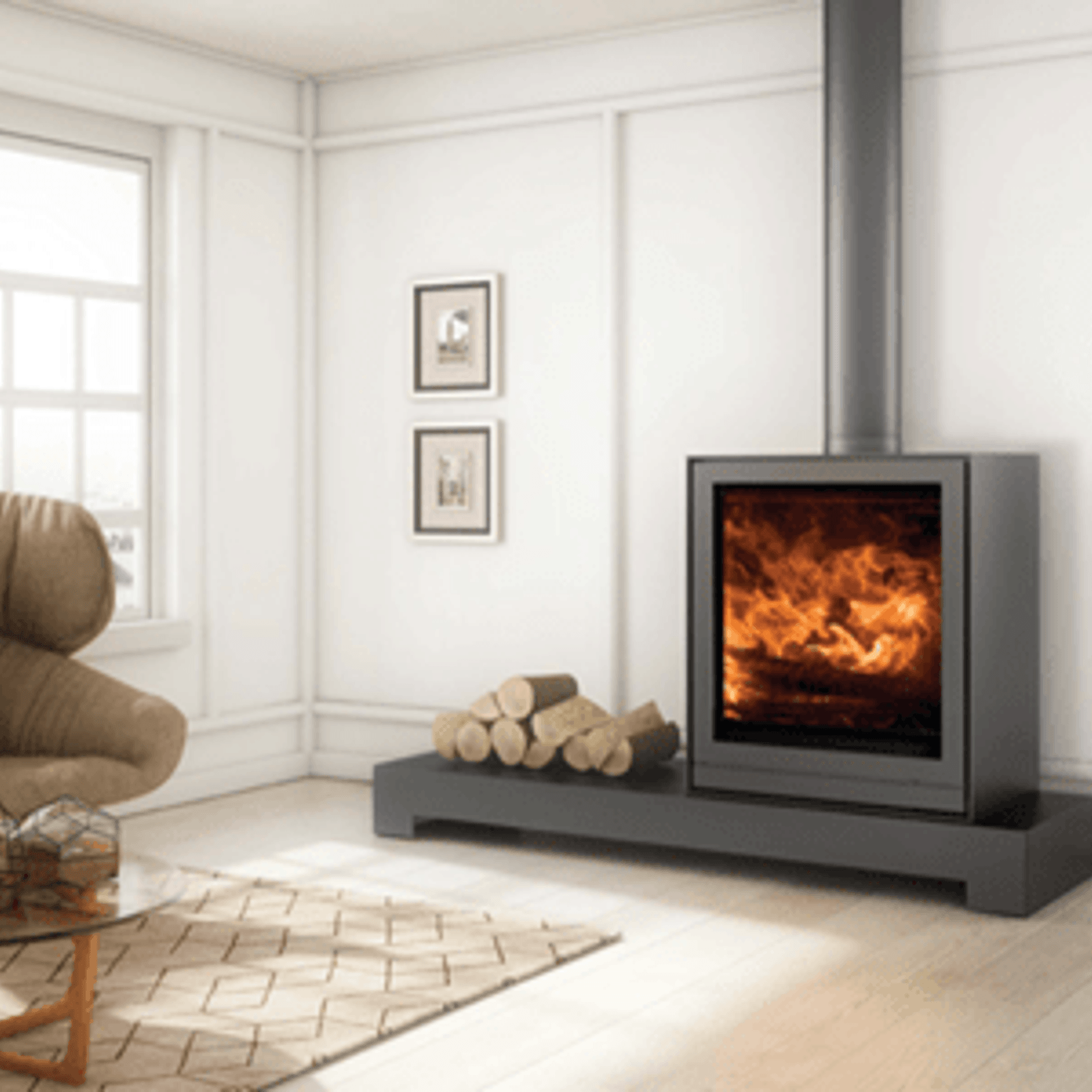 Cheminee Chazelles TQH43 Wood Burning Fireplace | ArchiPro AU