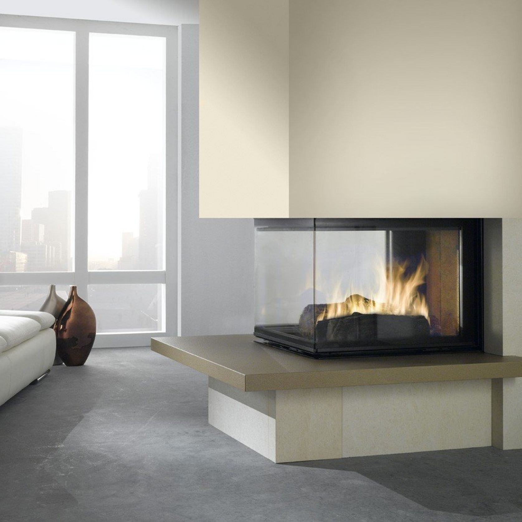 Cheminee Chazelles D1000EPI Designer Wood Fireplace | ArchiPro AU