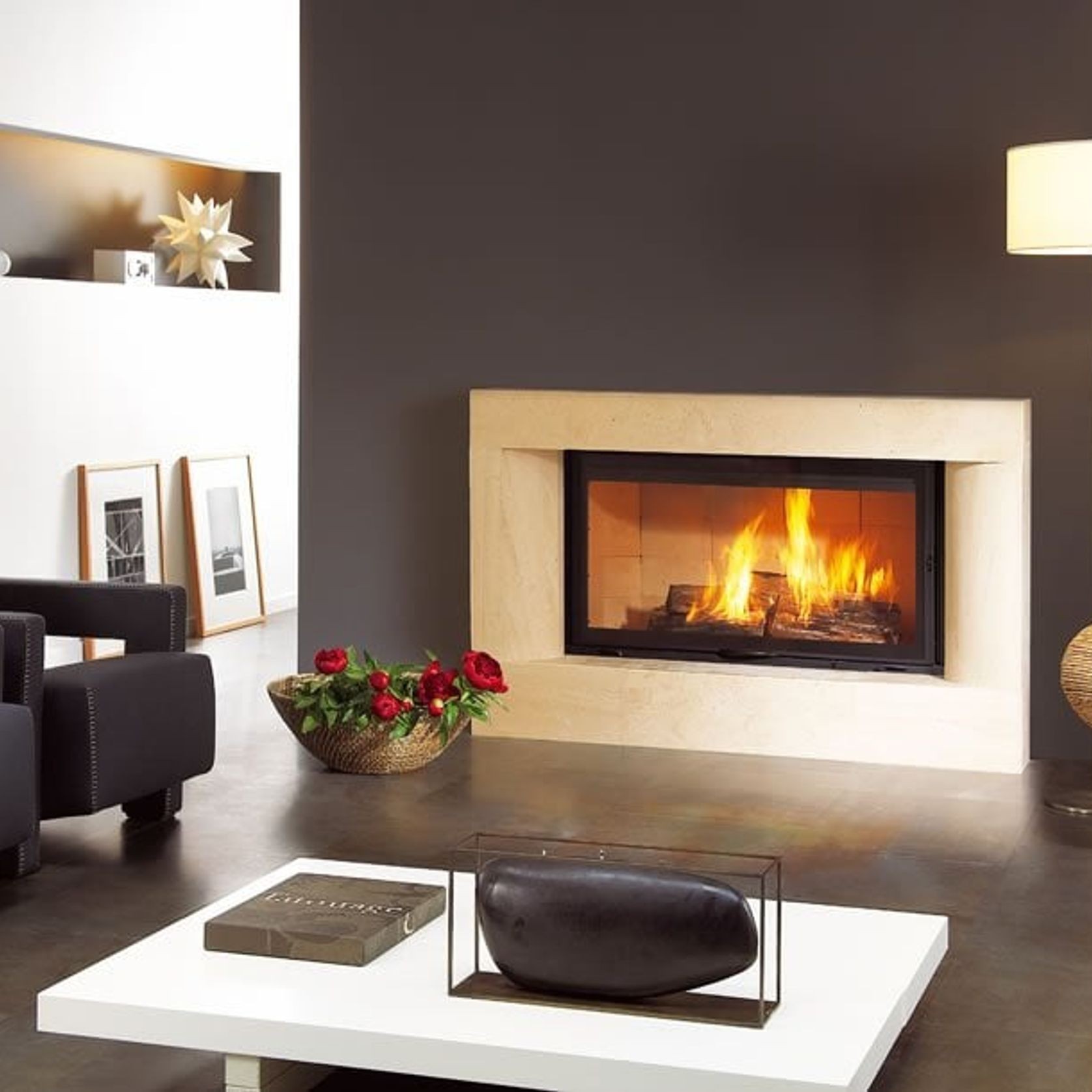 Cheminee Chazelles Designer D1350 Wood Fireplace | ArchiPro AU
