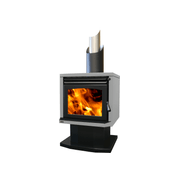 Ethos Genesis Freestanding Wood Fireplace | ArchiPro AU