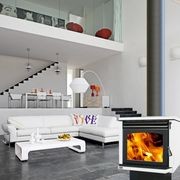 Ethos Genesis Freestanding Wood Fireplace | ArchiPro AU