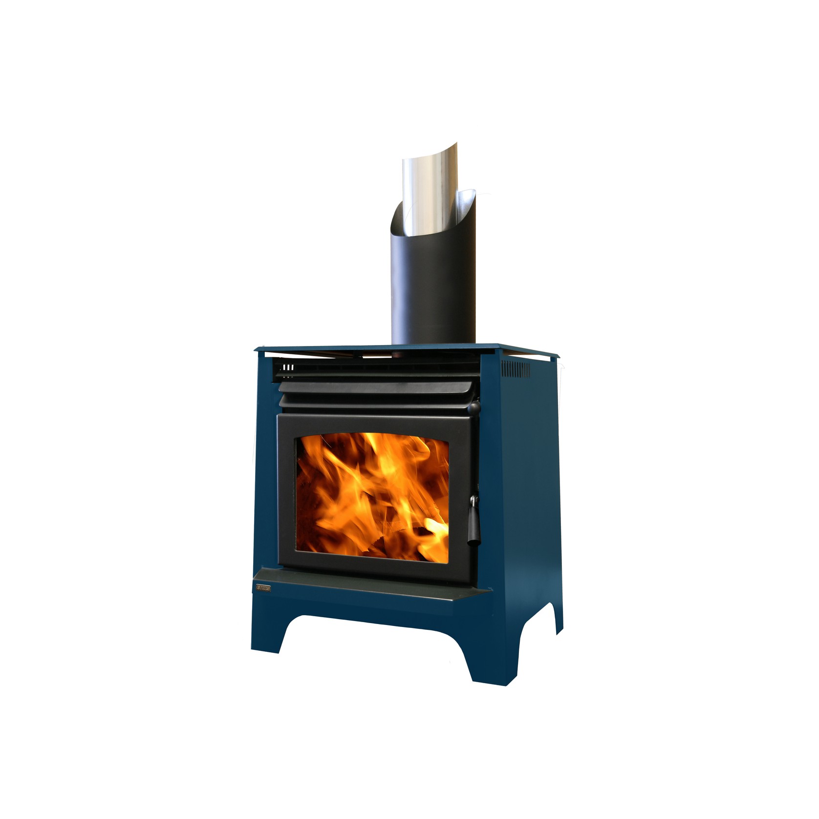 Ethos Phoenix Freestanding Wood Fireplace | ArchiPro AU