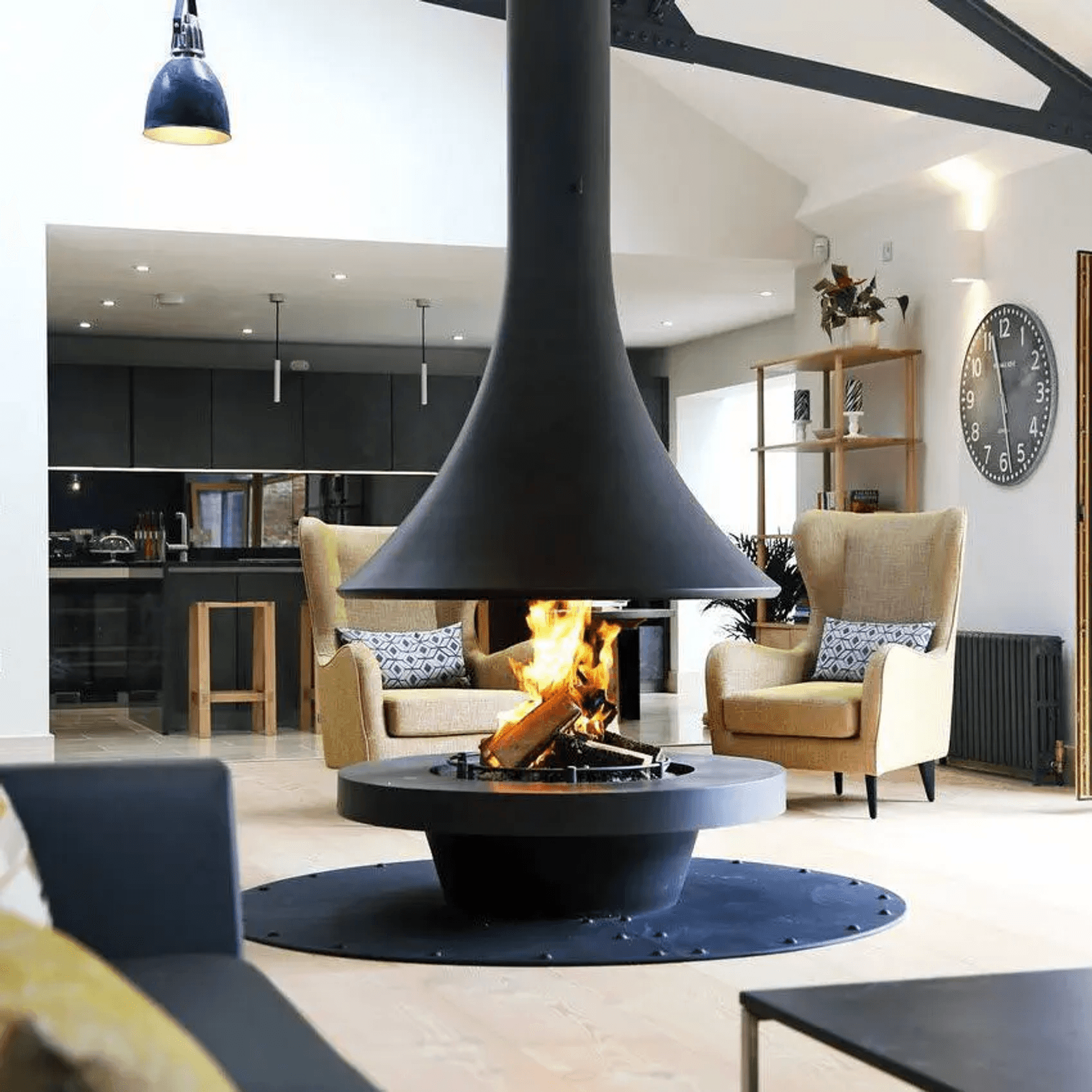 Jc Bordelet Eva 992 Suspended Fireplace | ArchiPro AU