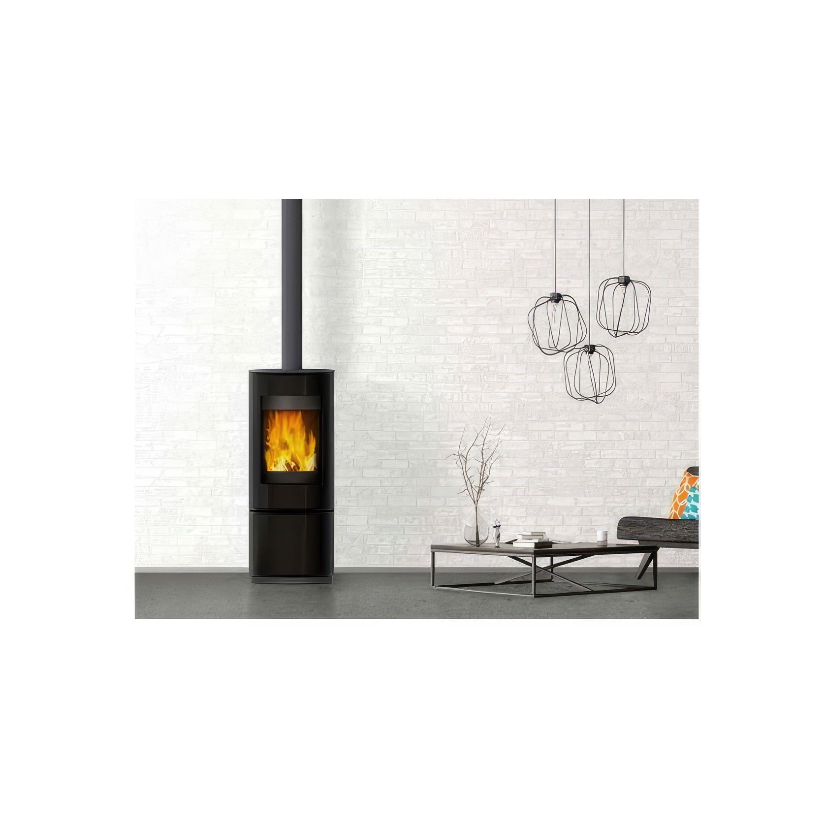 Visionline Circle Wood Stove | ArchiPro AU