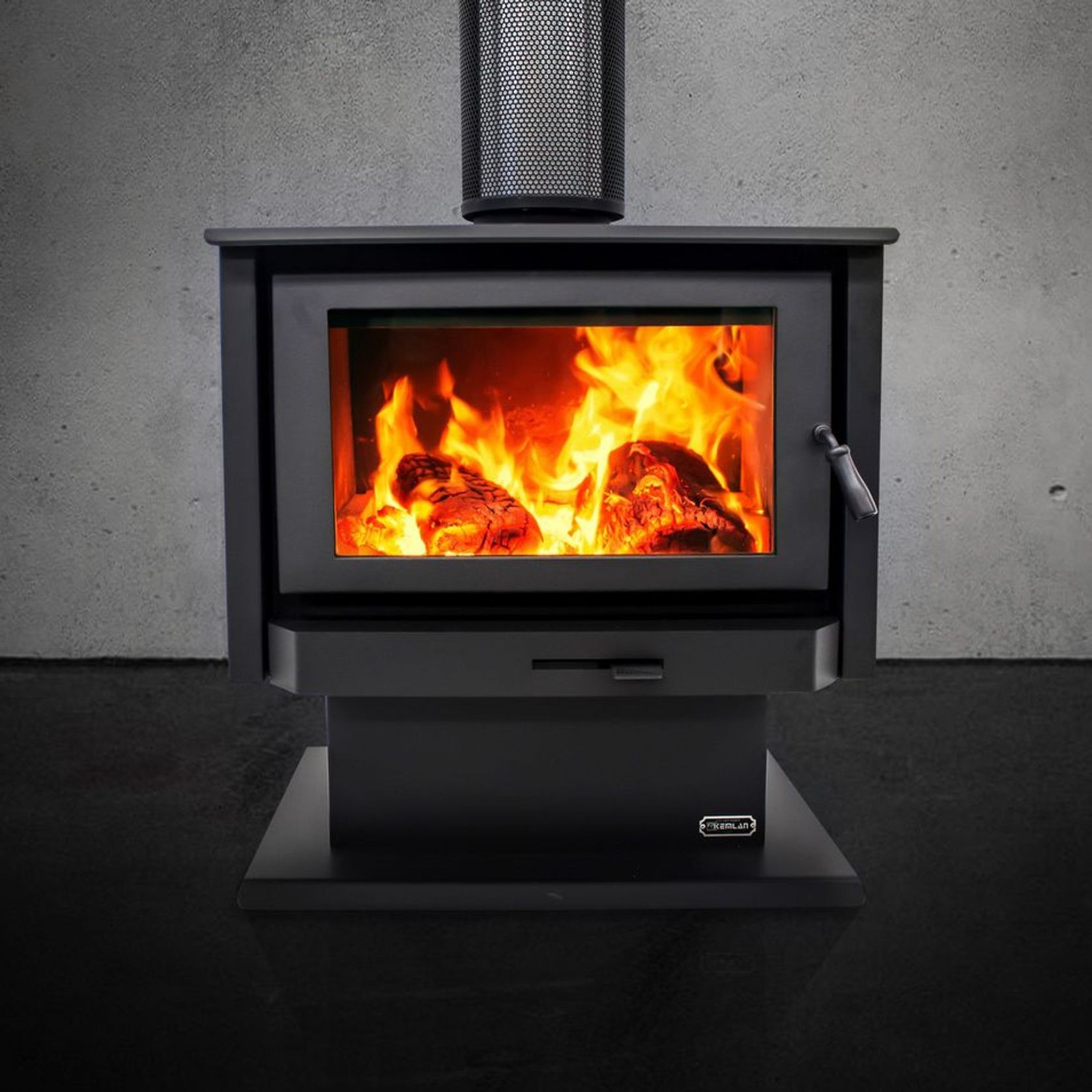 Kemlan Tempo Grand Rural Wood Fireplace | ArchiPro AU