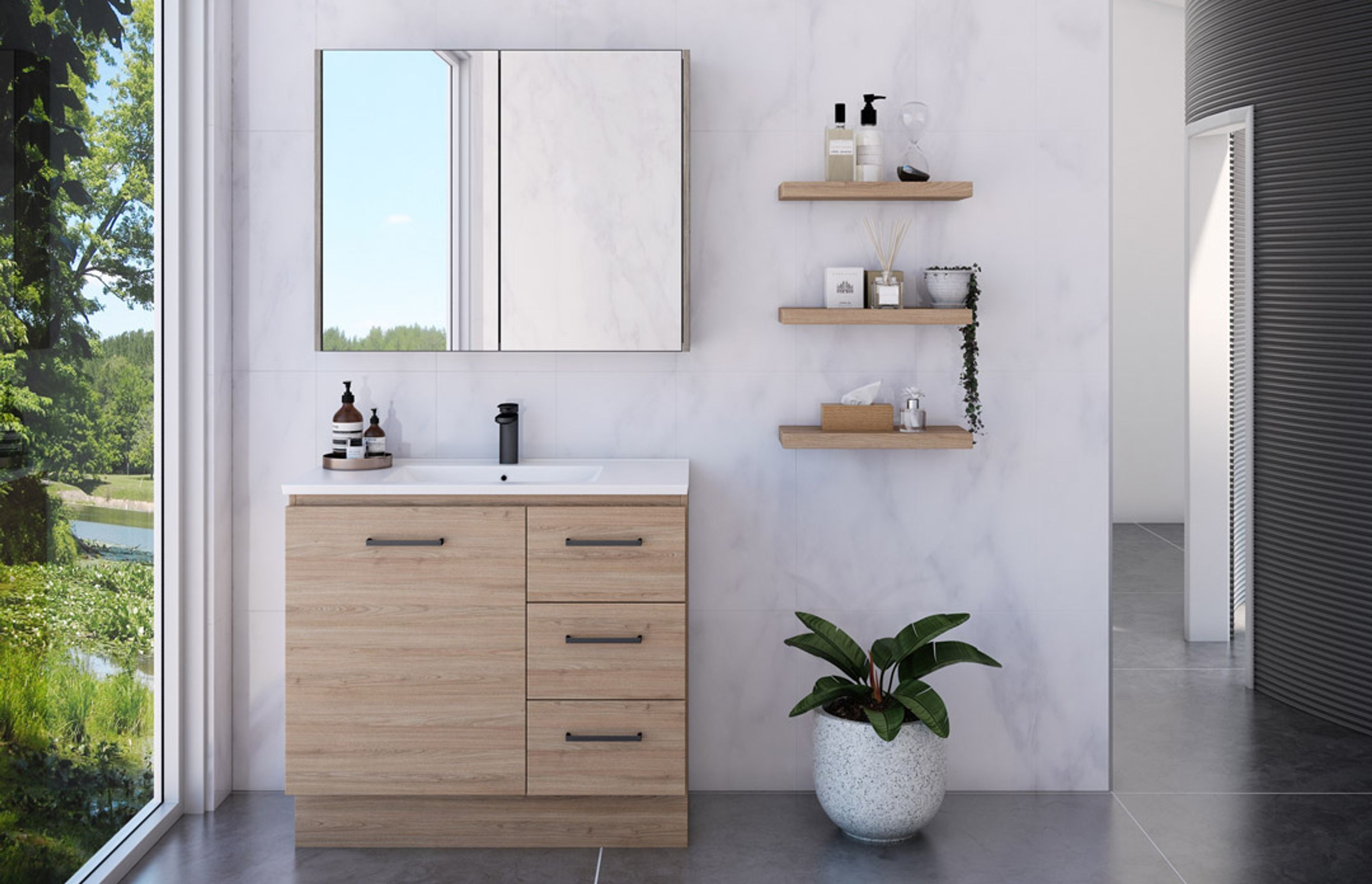 8 popular bathroom vanity materials: pros and cons | ArchiPro AU