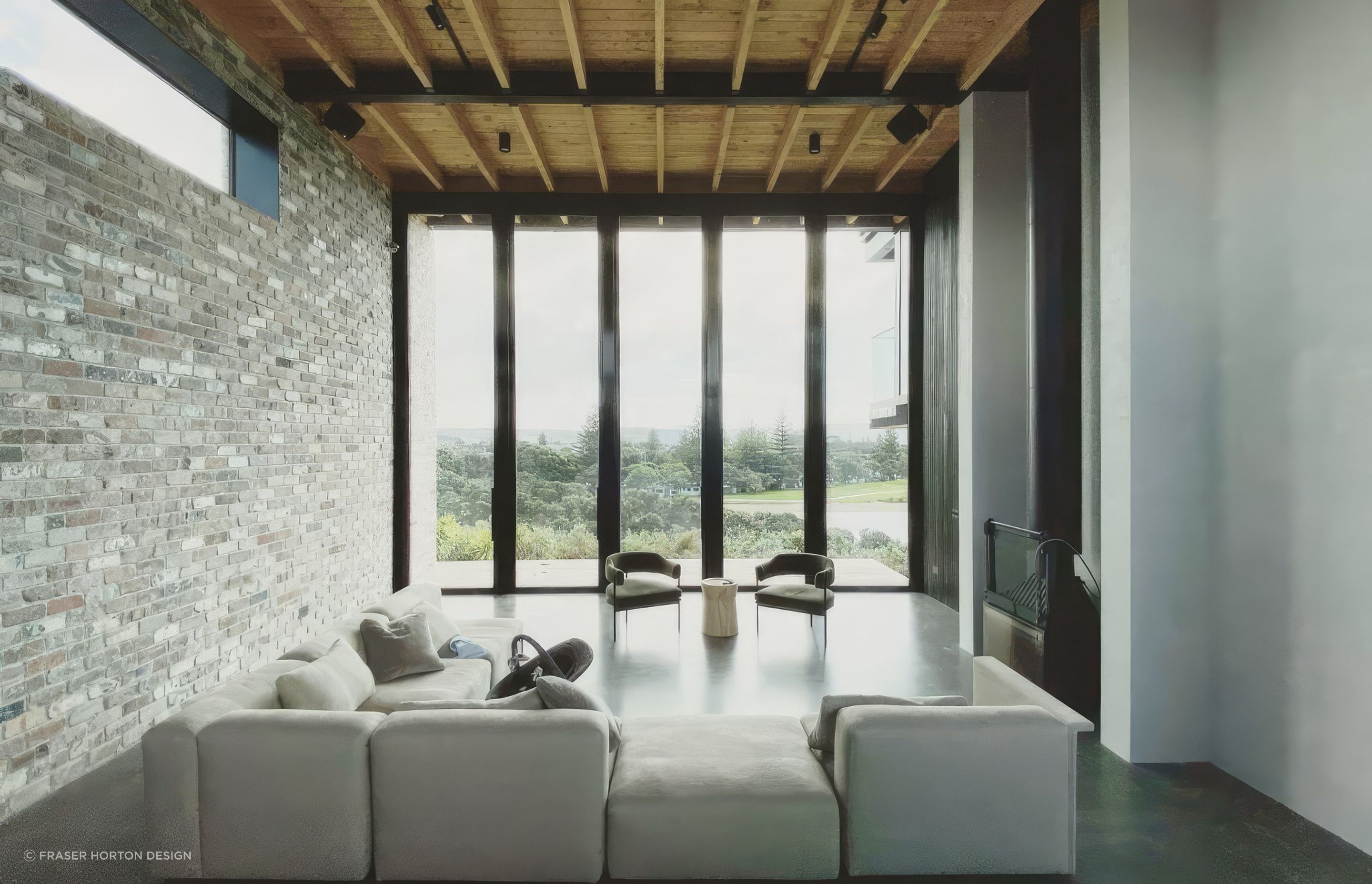 Red Beach House NZ by The Brick Pit | ArchiPro AU