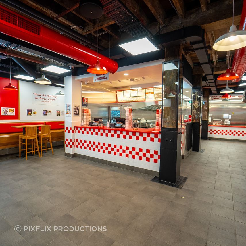 Five Guys, George Street, Sydney by COOOP | ArchiPro AU