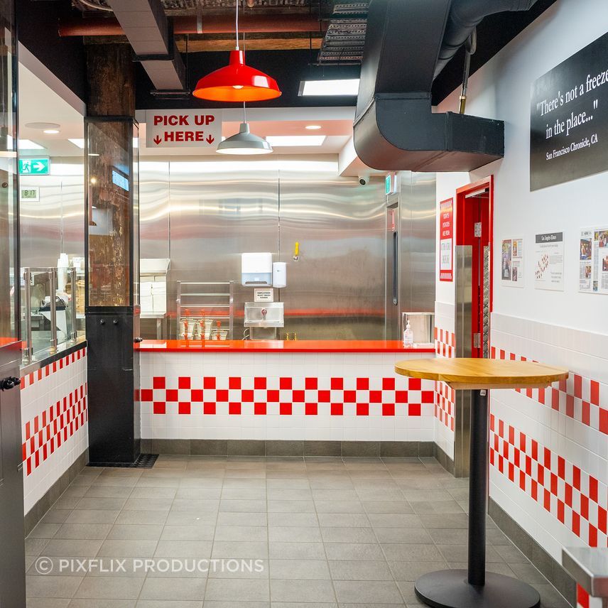 Five Guys, George Street, Sydney by COOOP | ArchiPro AU