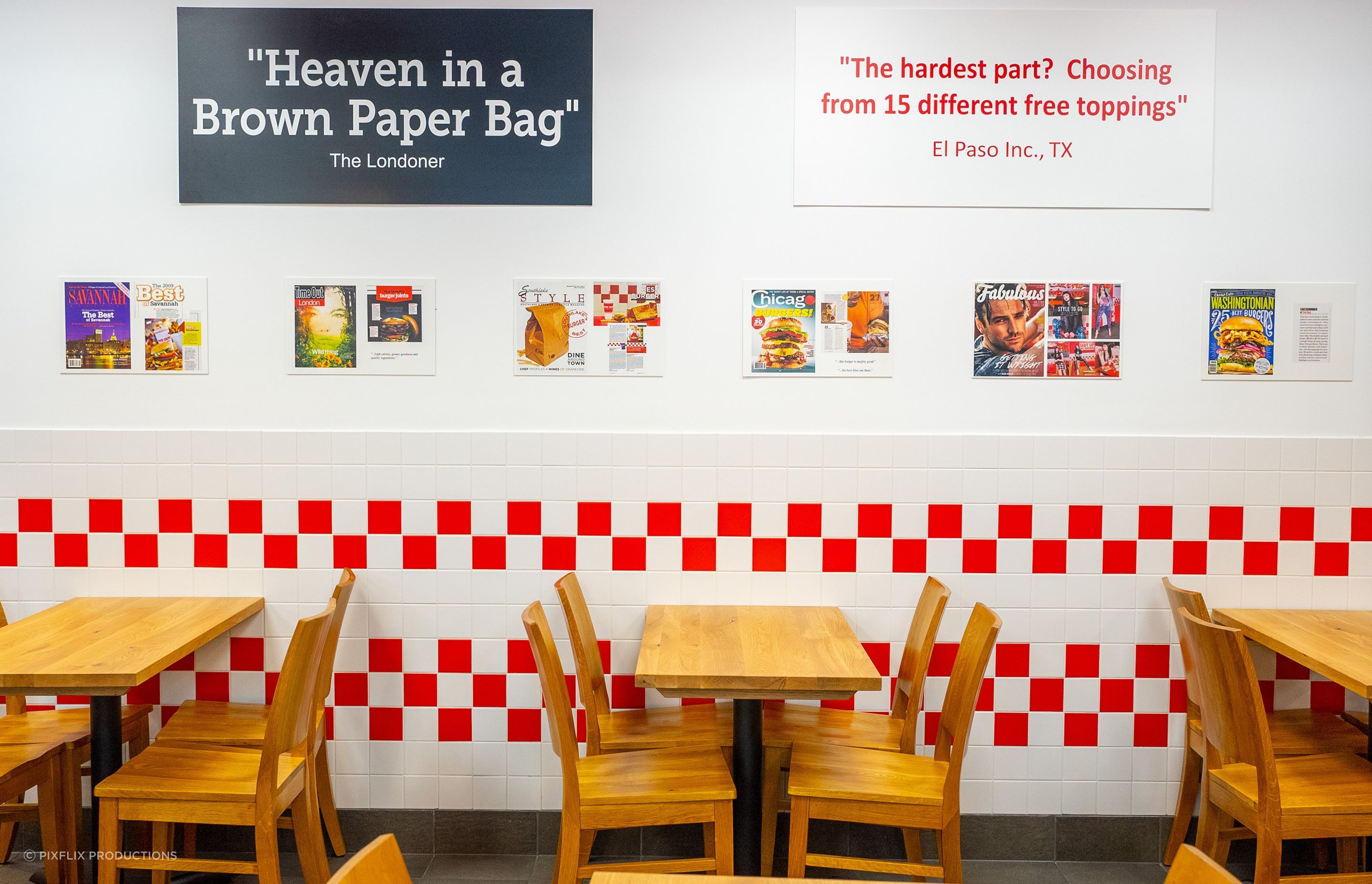 Five Guys, George Street, Sydney by COOOP | ArchiPro AU