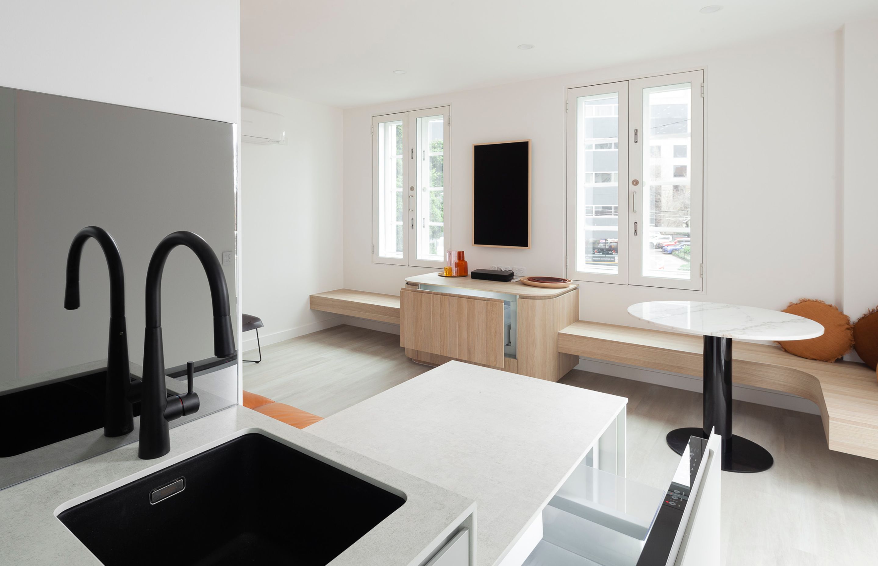 Contemporary Apartment by Blue Diamond Building & Construction ...