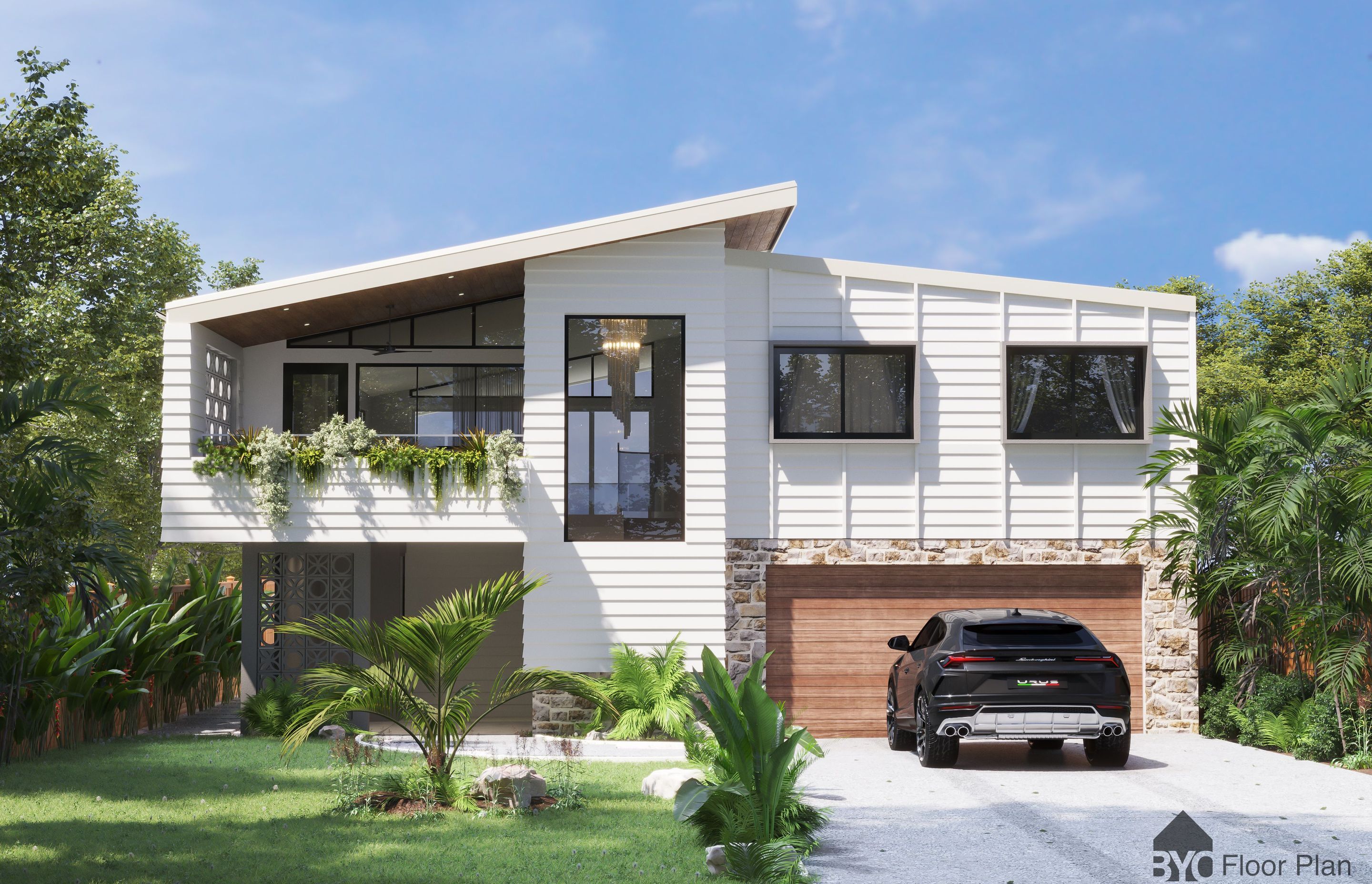 Byron Coastal Retreat by BYO Floor Plan | ArchiPro AU