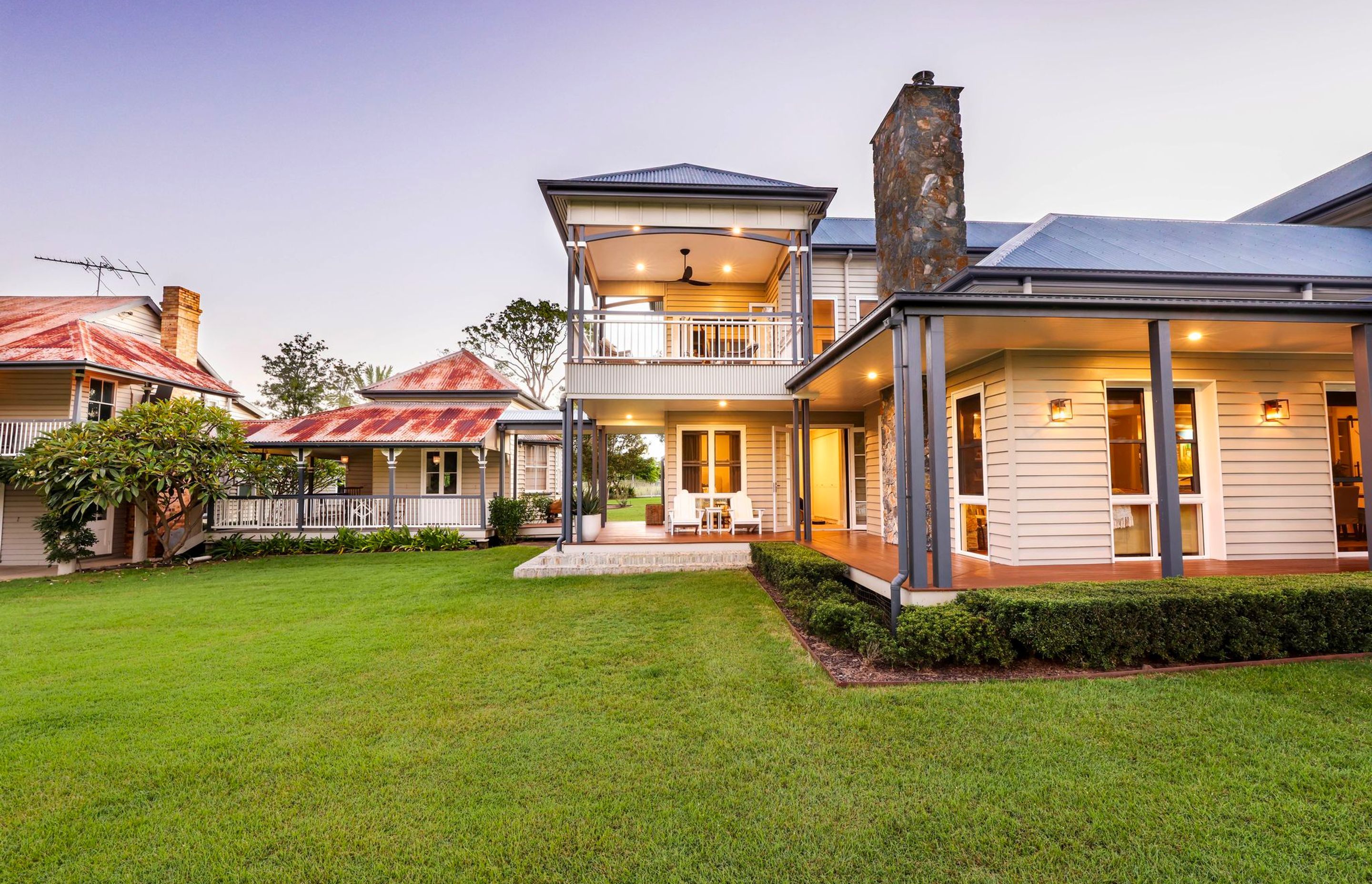 Custom Hamptons Style New Home Design Gregor’s Creek by Dion Seminara ...