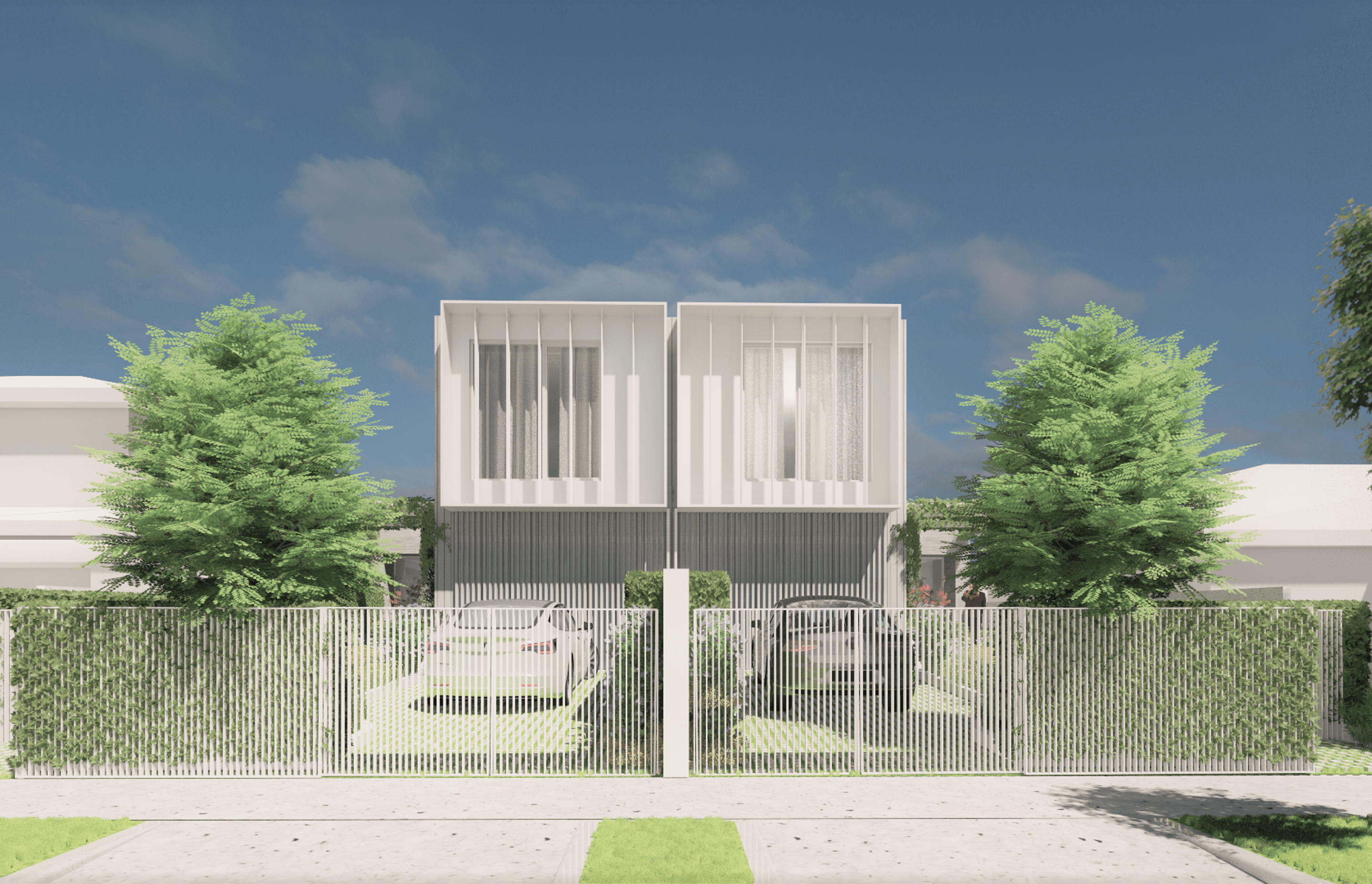 Bayside Townhouses by Borland Architecture | ArchiPro AU