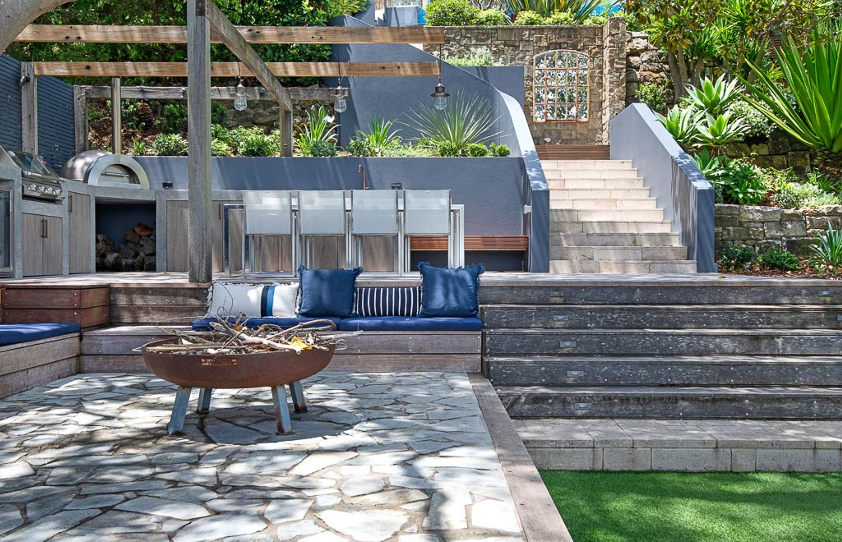 Waterfront Escape by Space Landscape Designs | ArchiPro AU