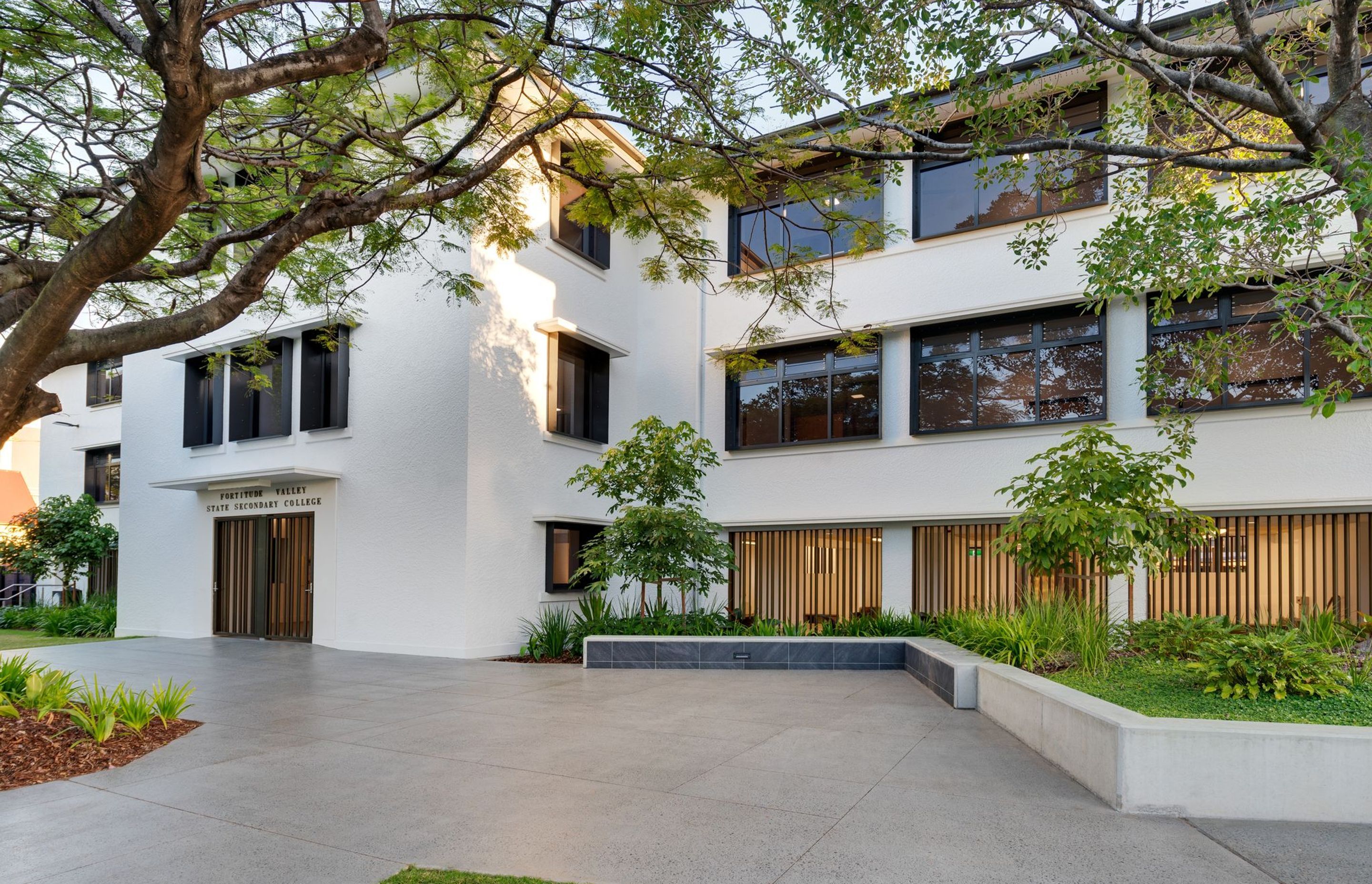 The Fortitude Valley State Secondary College by Real Visuals | ArchiPro AU