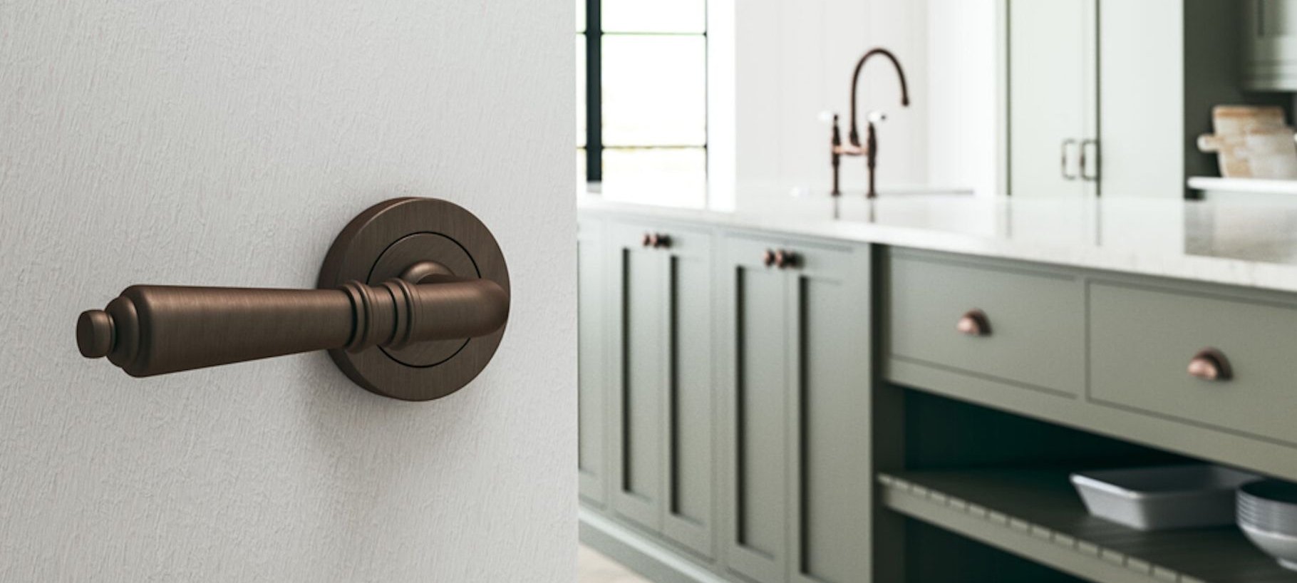 The new architectural hardware showroom starring barn door privacy ...