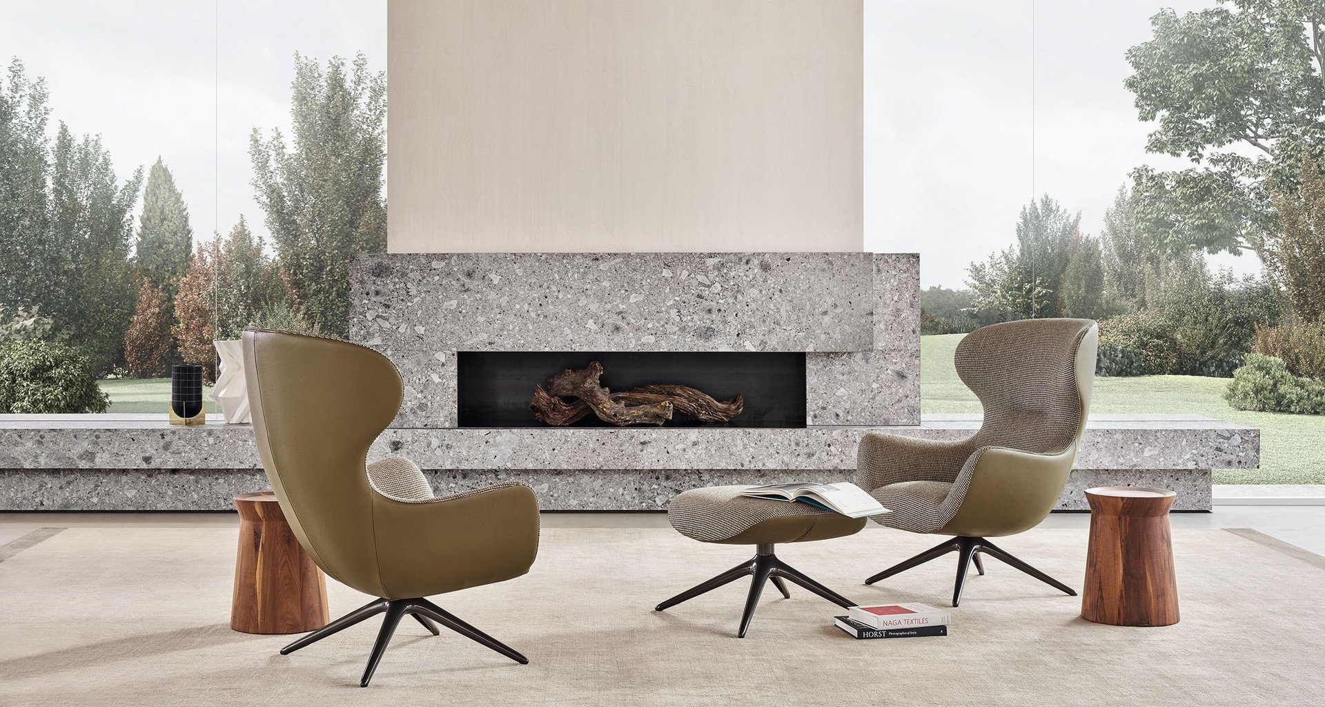 Elevated seating: designer armchairs redefining opulence