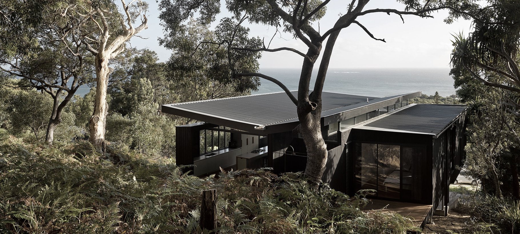 A modern island ‘beach shack’ where the bush meets the sea