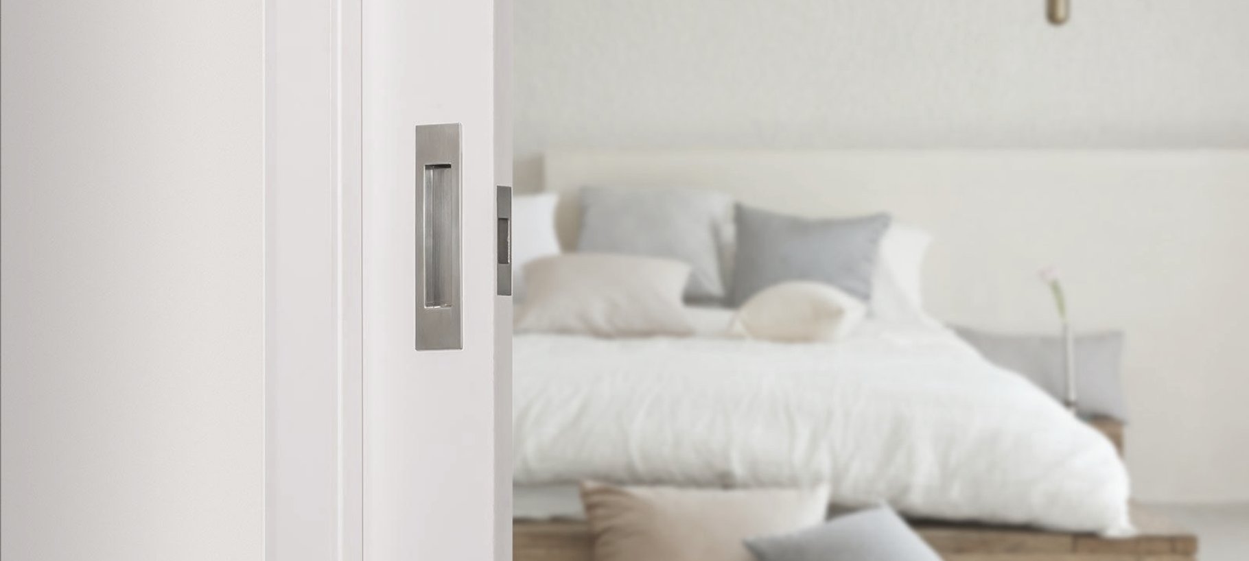 The key to sleek sliding doors is seamless and sophisticated hardware