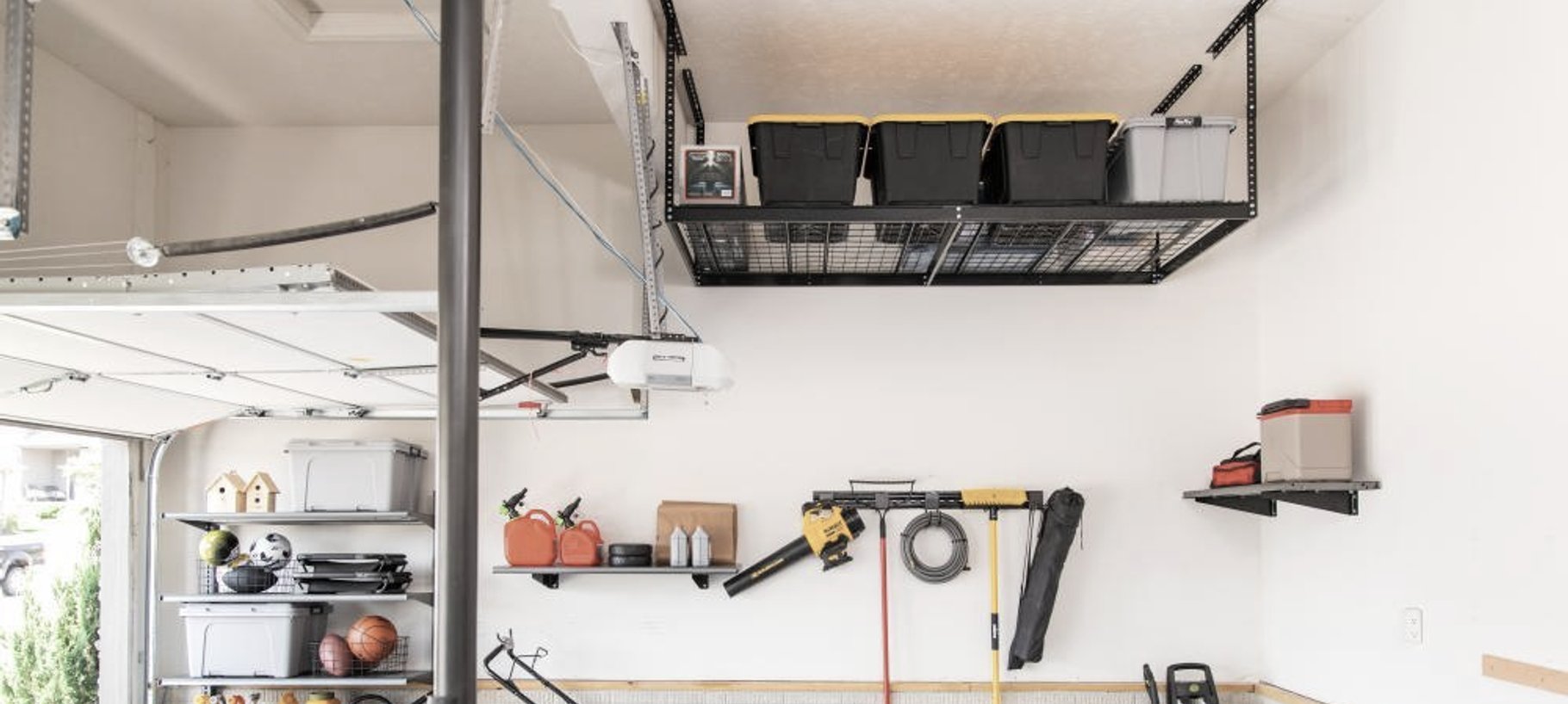 Out of sight, out of mind: 22 Ceiling storage ideas for the garage