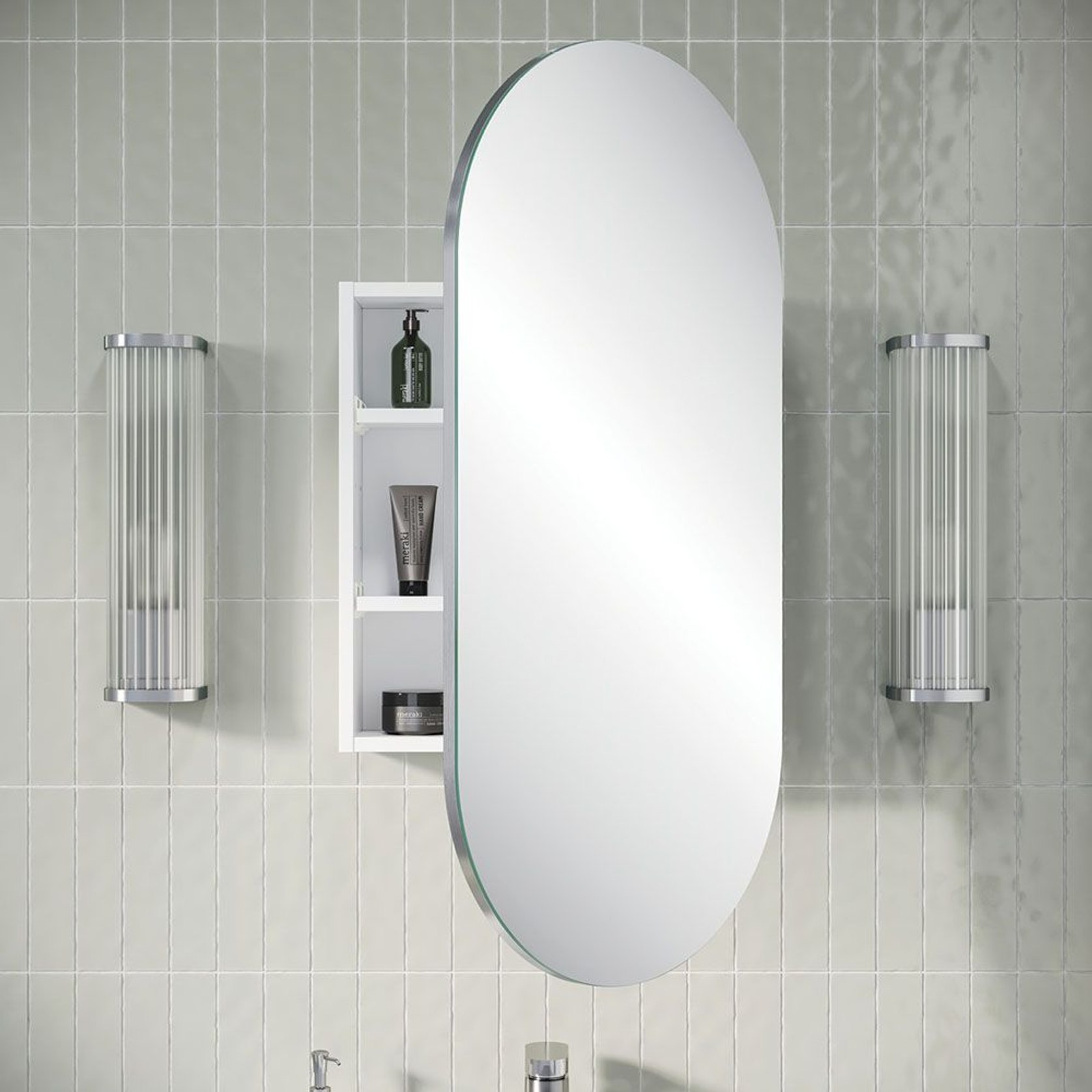 Pill Mirror Cabinet | ArchiPro AU