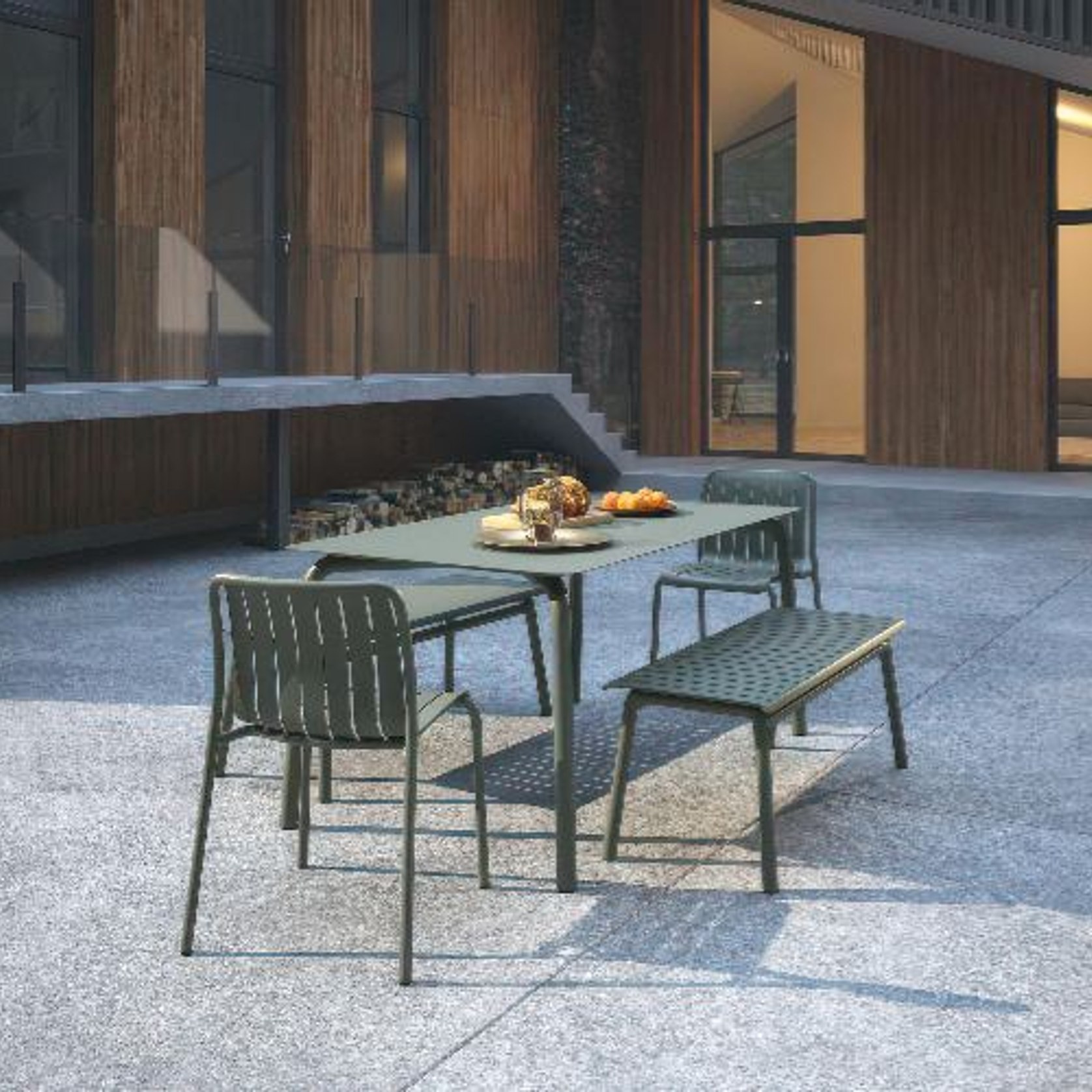 Roku Outdoor Bench 120cm | ArchiPro AU