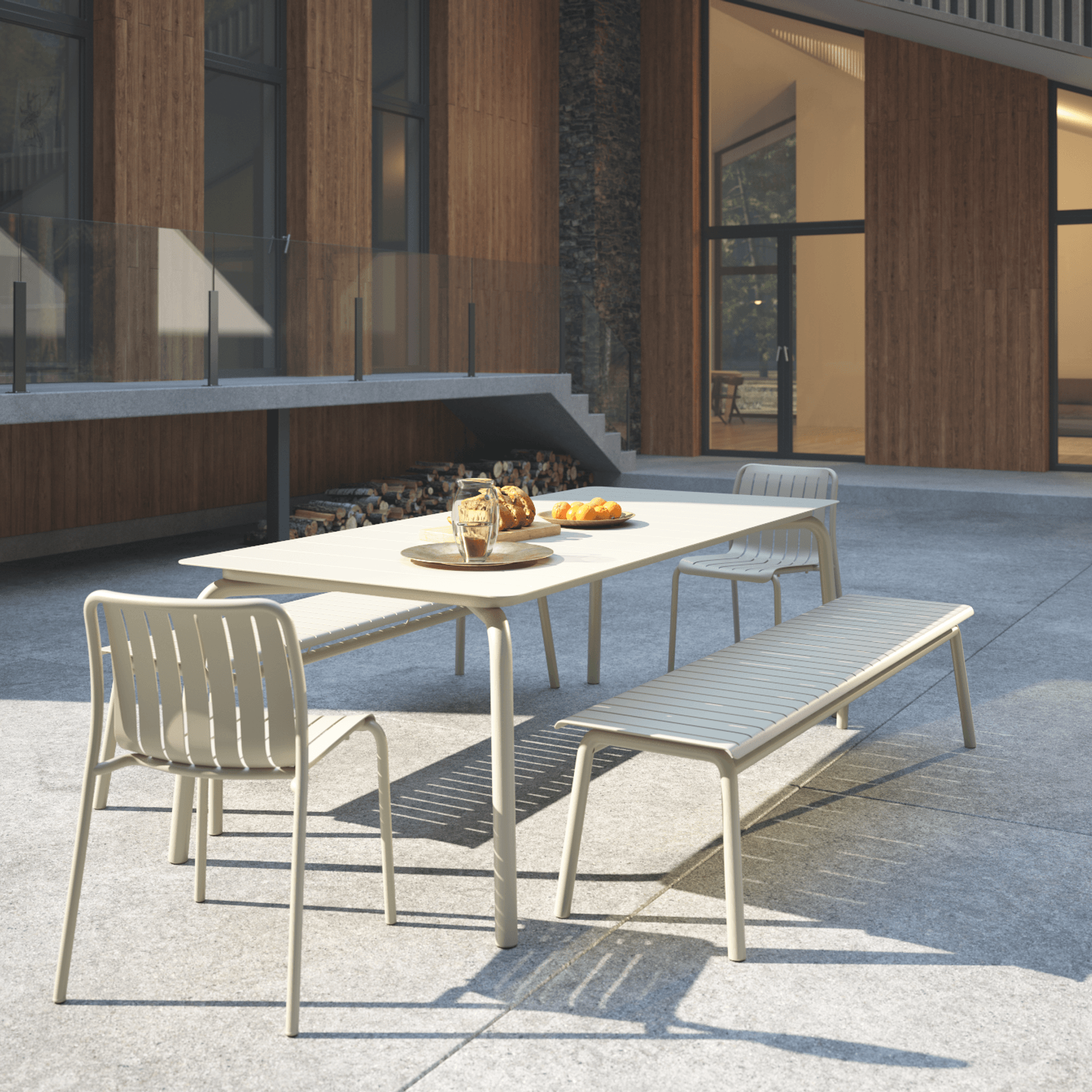 Roku Outdoor Bench 190cm | ArchiPro AU