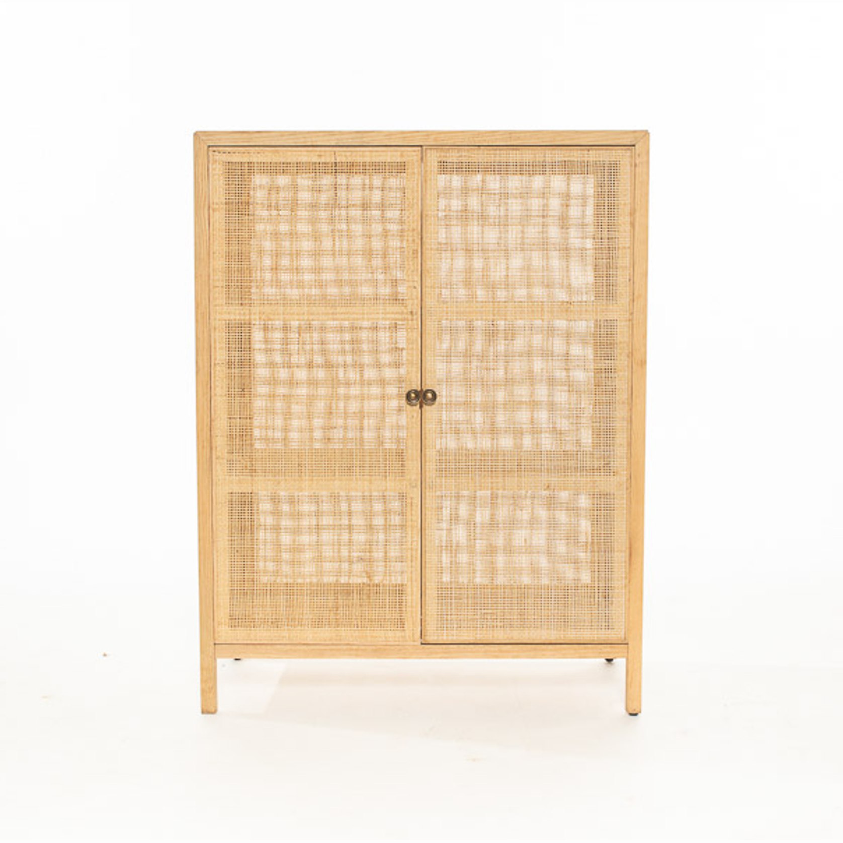 Siena Rattan Display Cabinet – 1 remaining | ArchiPro AU