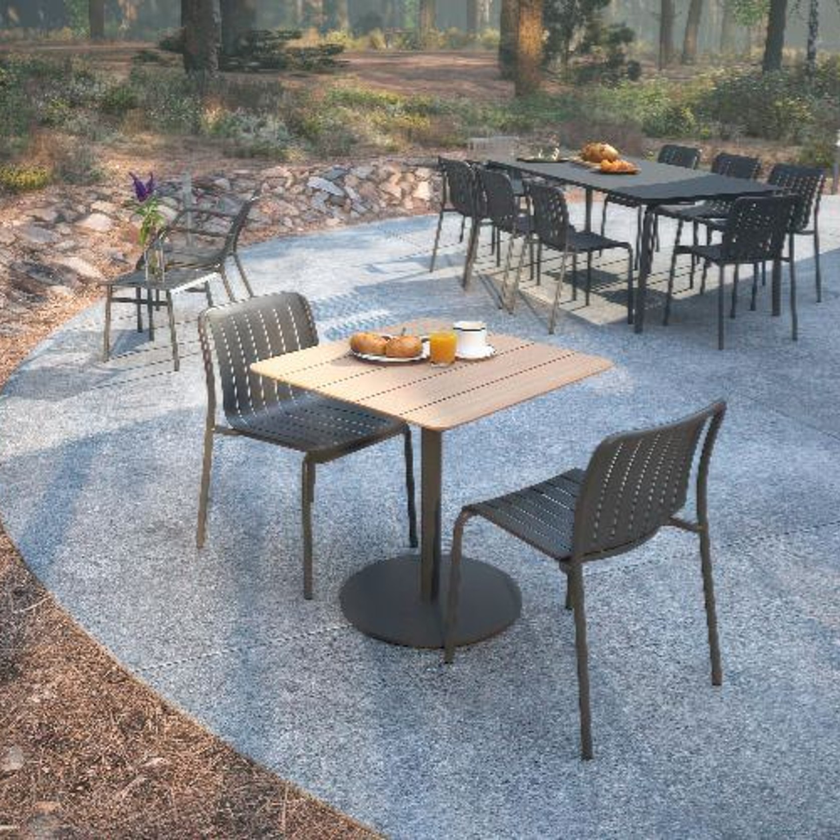 Roku Outdoor Cafe Teak Table | ArchiPro AU