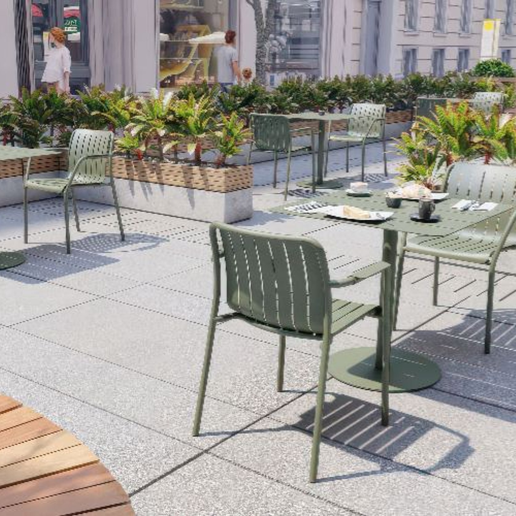 Roku Outdoor Cafe Table | ArchiPro AU