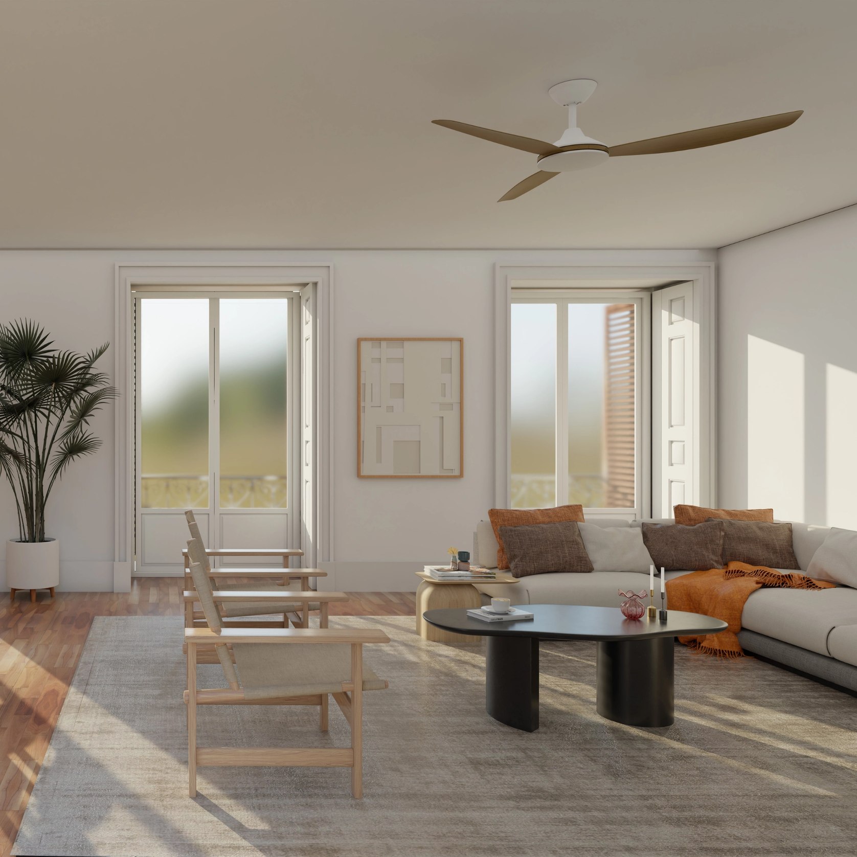 Condor Smart Indoor/Outdoor 3-Blade Ceiling Fan | ArchiPro AU