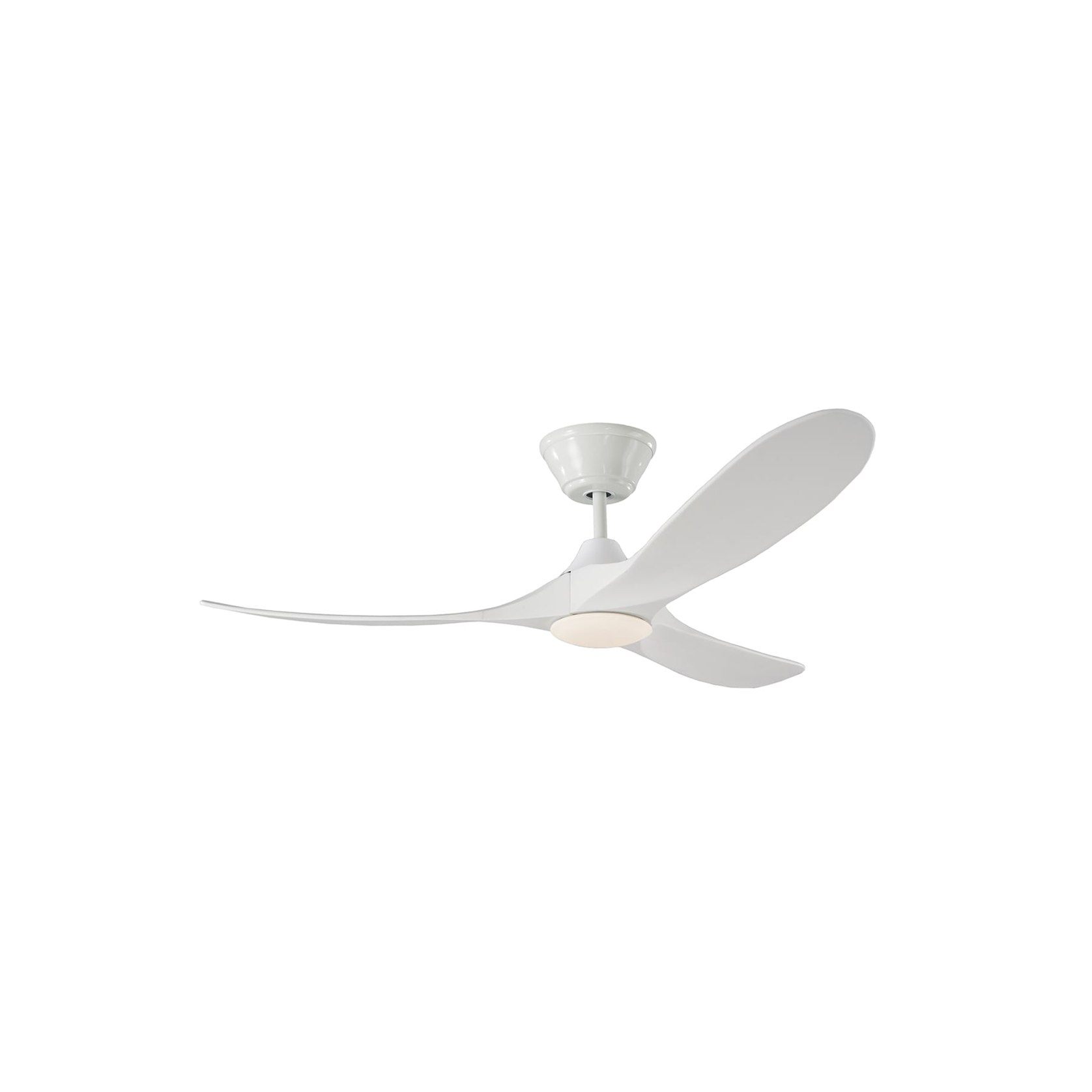 Milano SLIDER NOVA White (Solid Timber) Blade Fan - LE | ArchiPro AU
