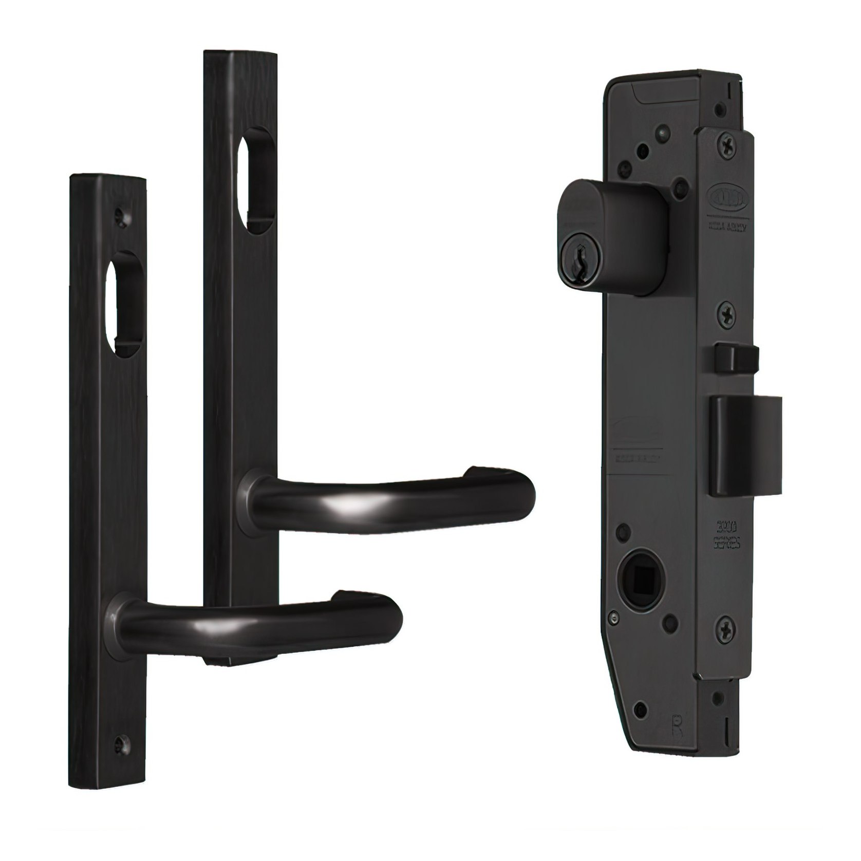 Lockwood Narrow Mortice Lock Kit Black 3782KIT01MBK | ArchiPro AU