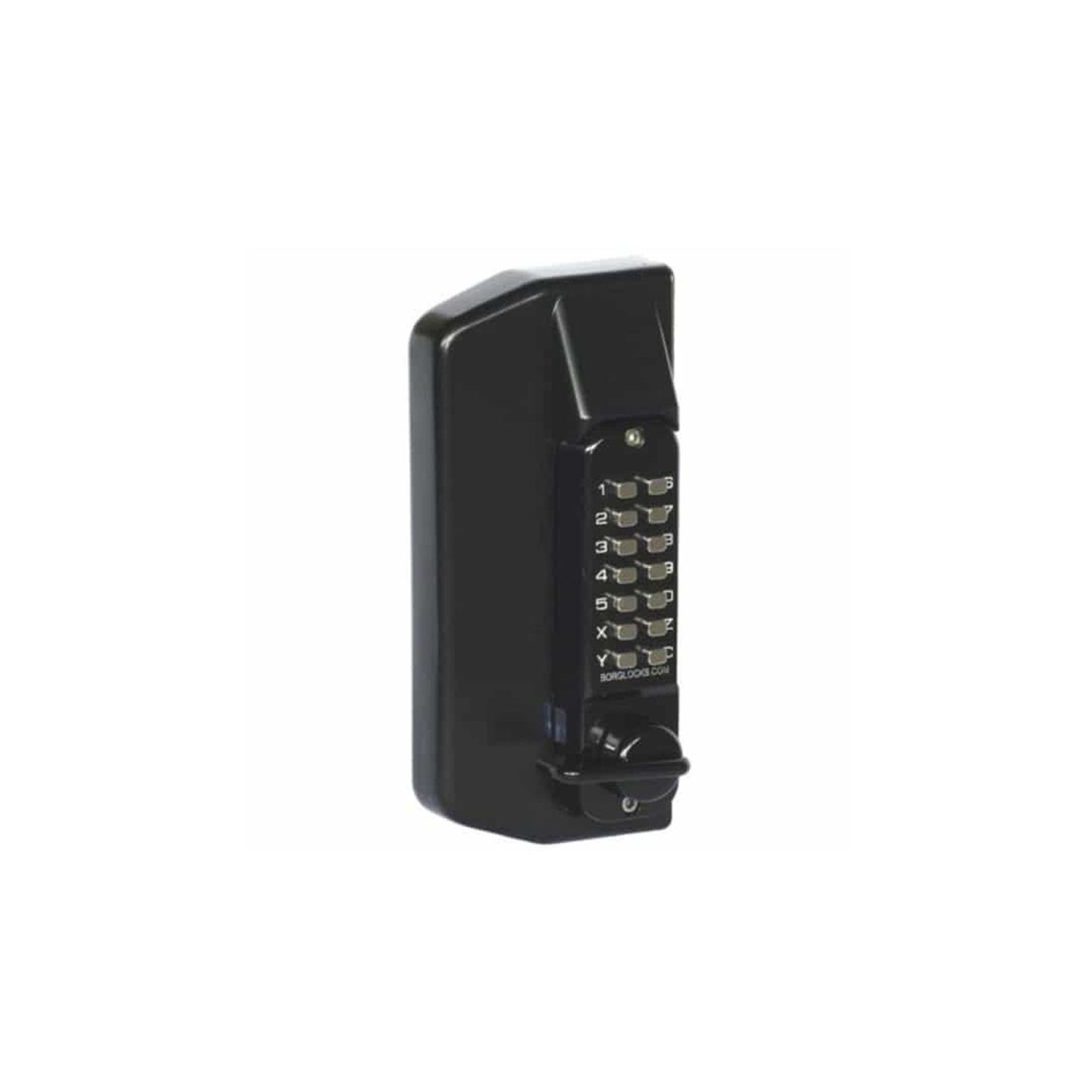 Borg Digital Gate Lock Marine Grade Black BL3100BLK | ArchiPro AU