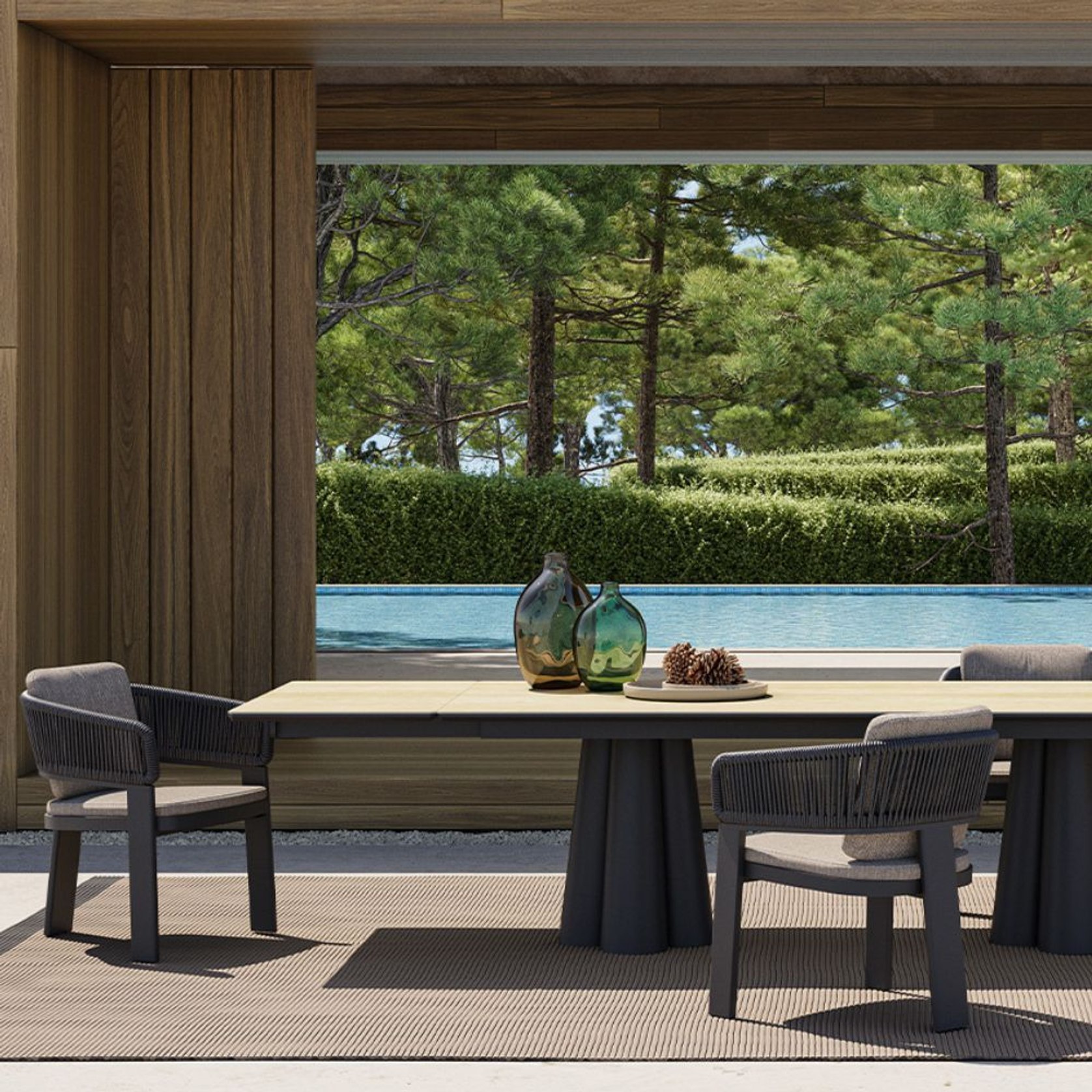 Kelsey Extendable Outdoor Dining Table | ArchiPro AU