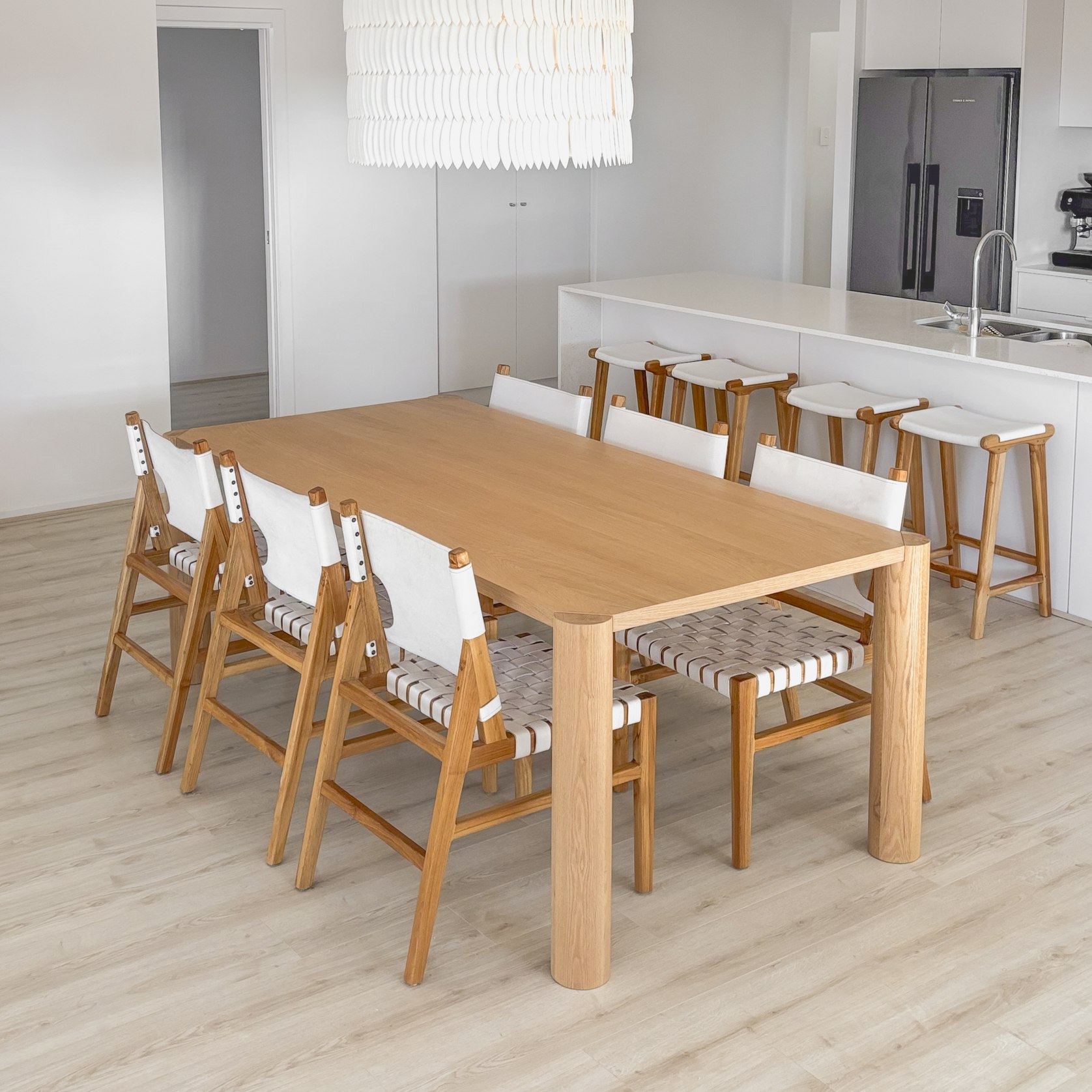 Cada 200cm Oak Dining Table | Natural | ArchiPro AU
