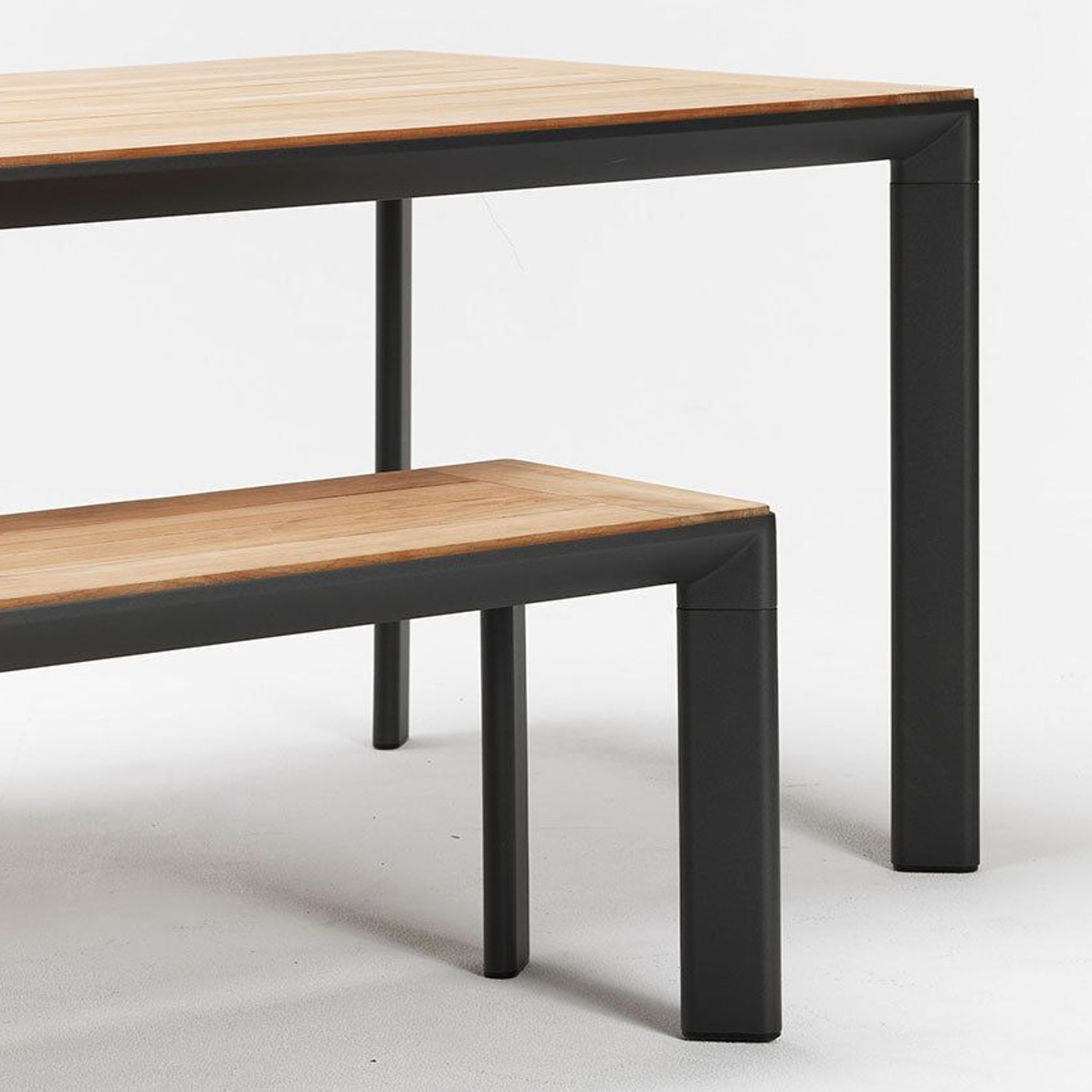 Addis | Teak & Aluminium Table | ArchiPro AU