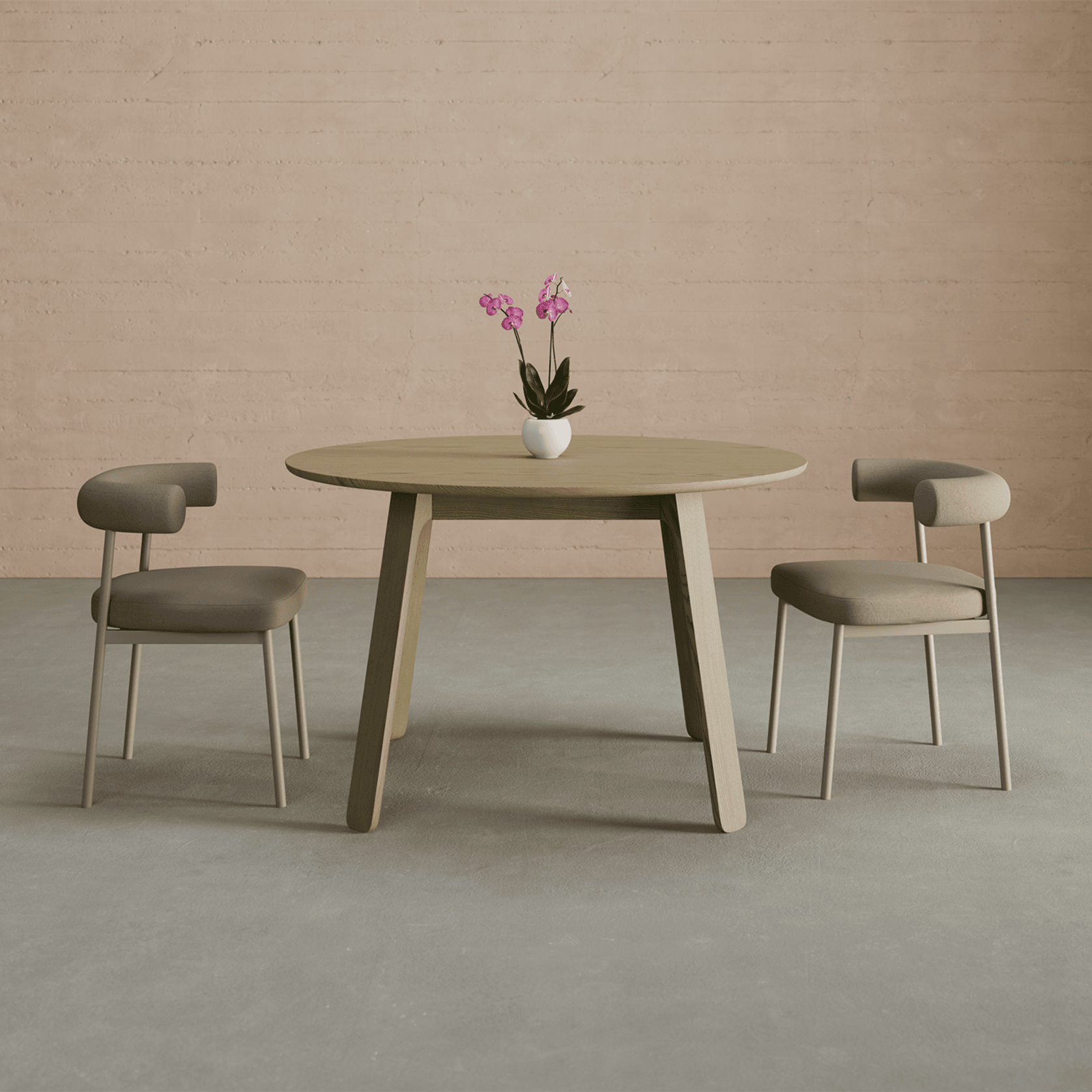 Mateo Dining Table - Round - 120cm | ArchiPro AU
