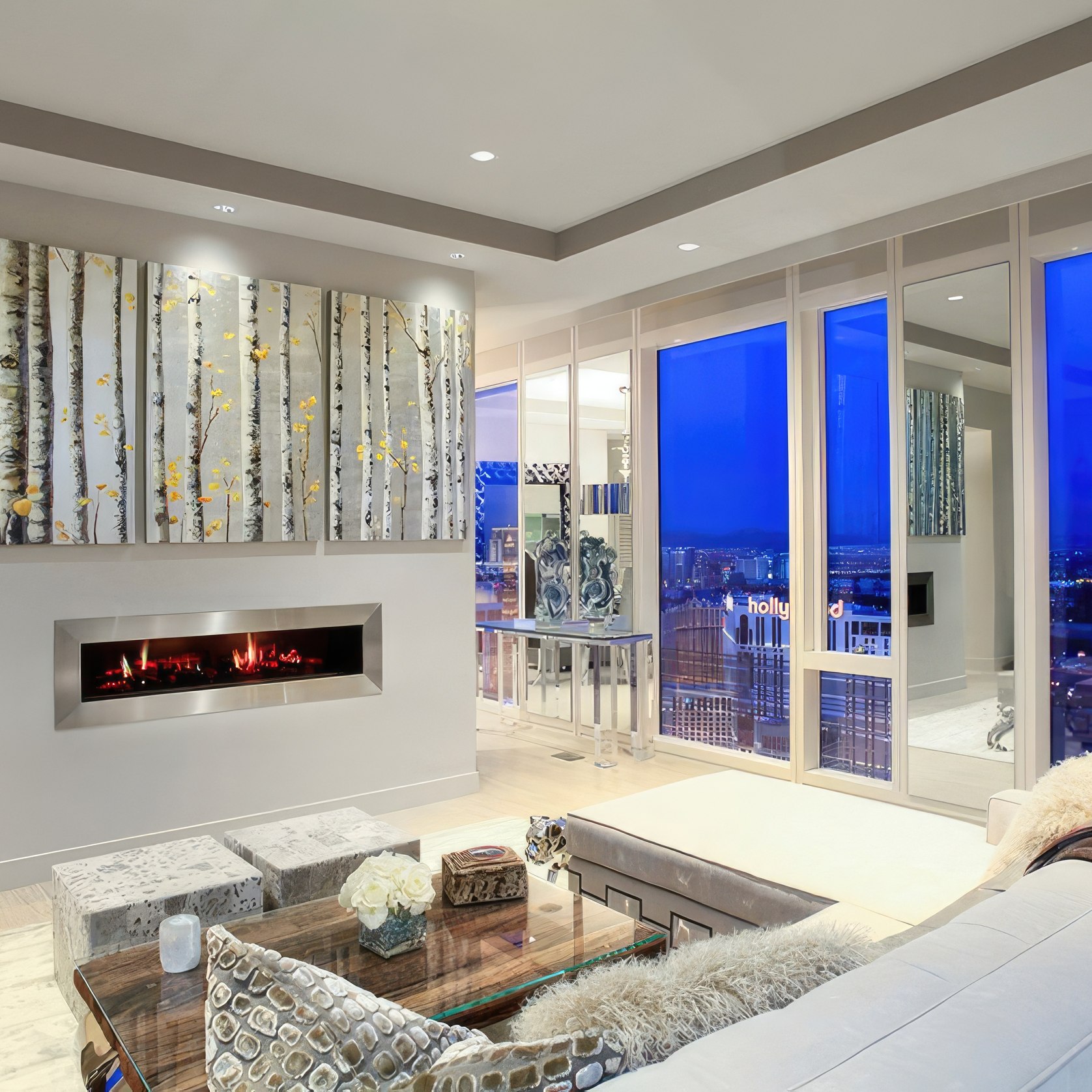 Opti-V | Electric Fireplace | ArchiPro AU