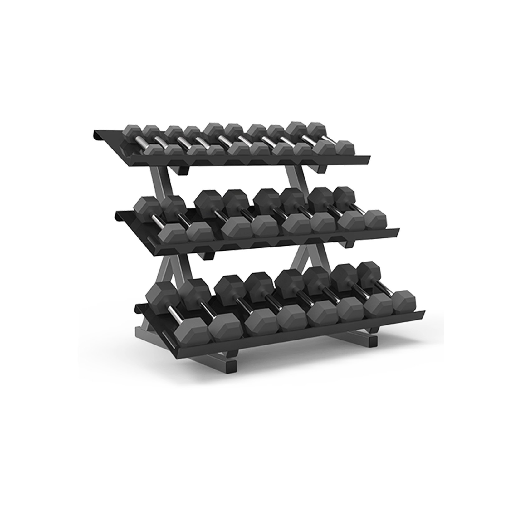 Hex Dumbbell Rack (Short) | ArchiPro AU