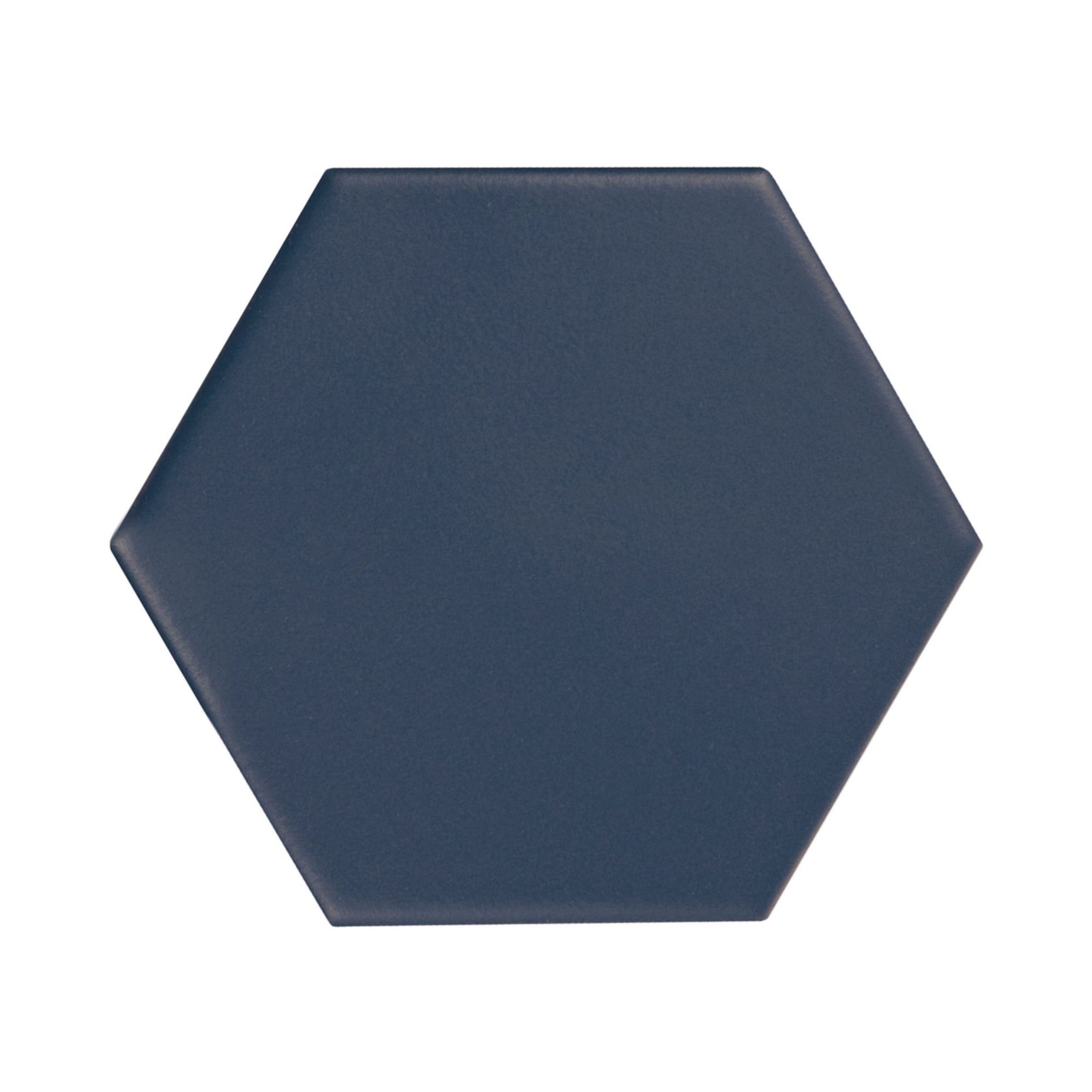 Kaleb Navy Hexagon Glazed Porcelain | ArchiPro AU