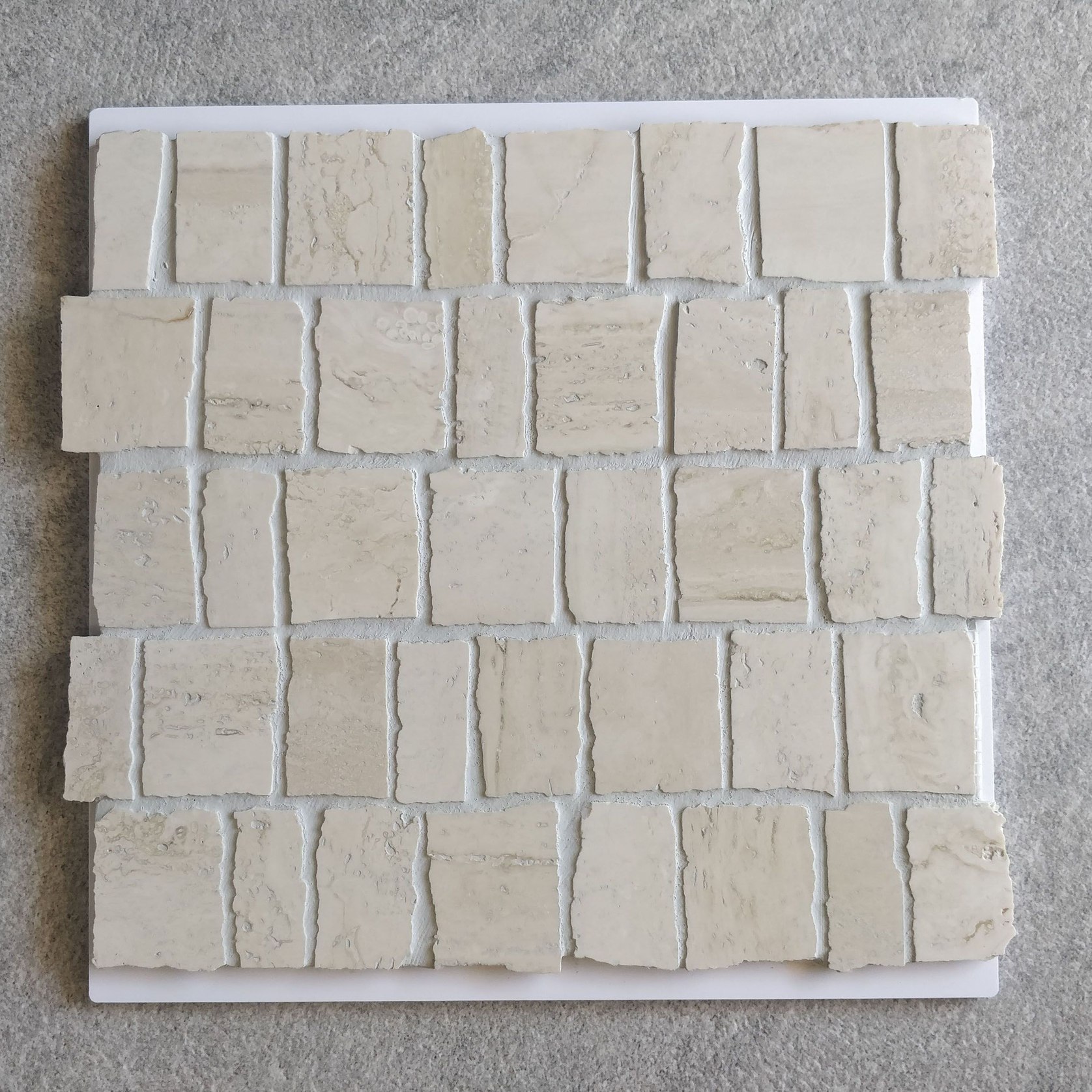 Scarpa Mosaic - Ivory Travertino Narrow Joint | ArchiPro AU